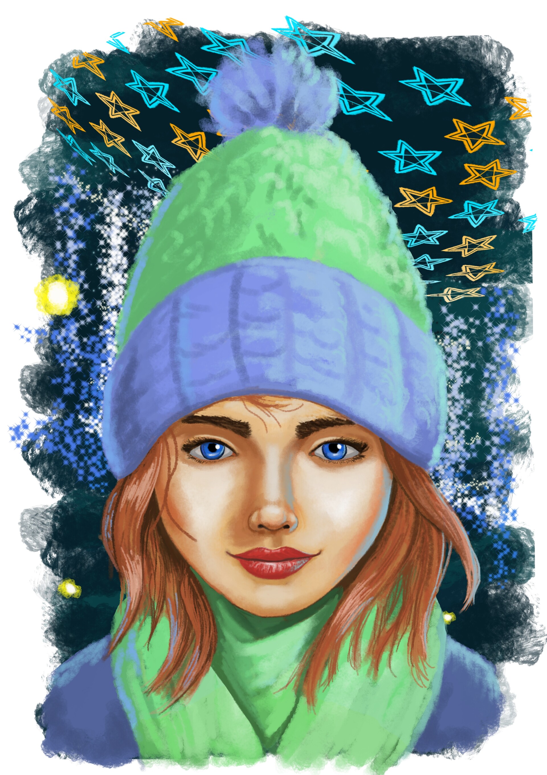 ArtStation - Portrait of russian girl