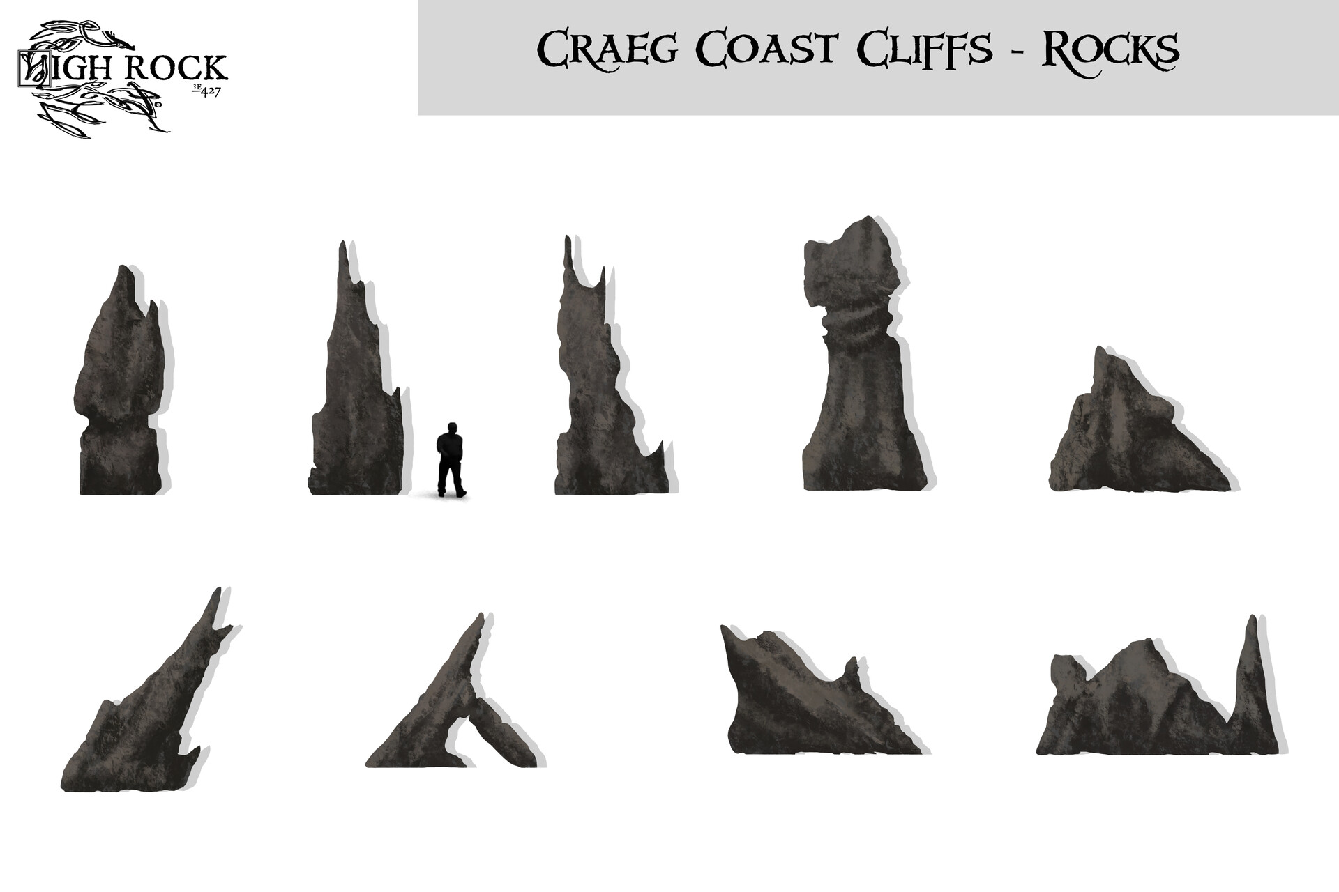 Grzegorz Janeczek - High Rock 3E427 - Craeg Coast Concept Art