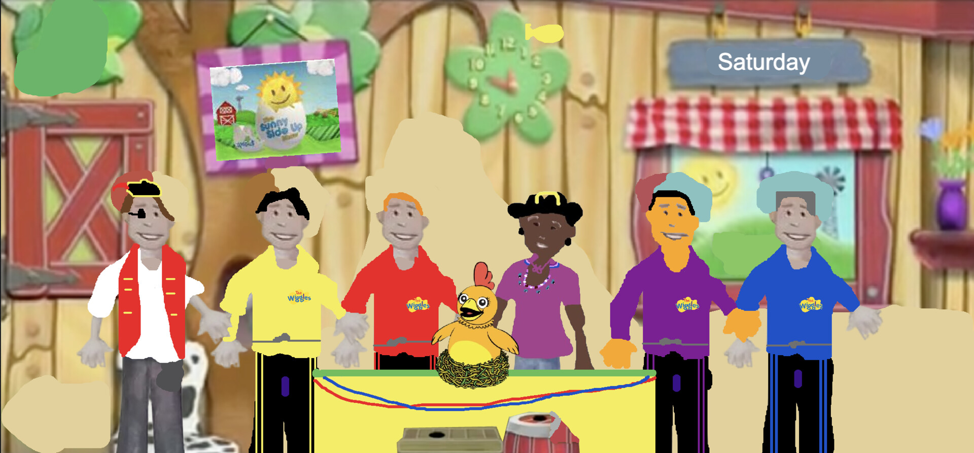 ArtStation - Wiggly Party (The Sunny Side Up Show)