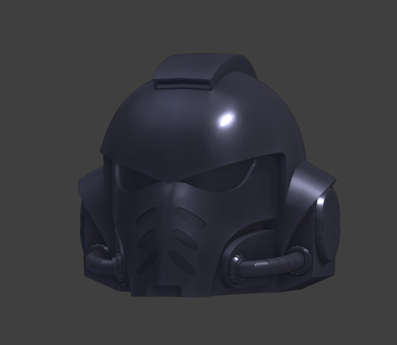 ArtStation - Primaris space marine helmet