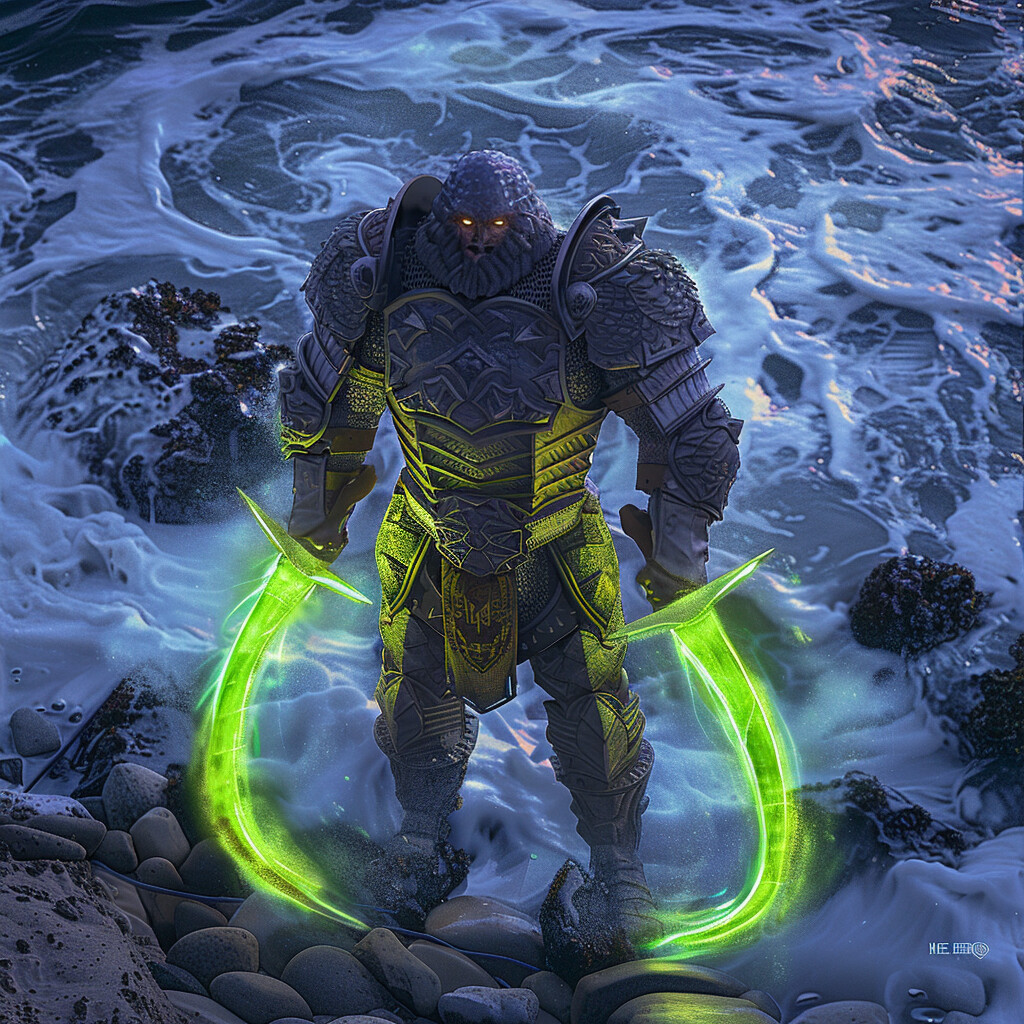 ArtStation - Tide Blade Master I