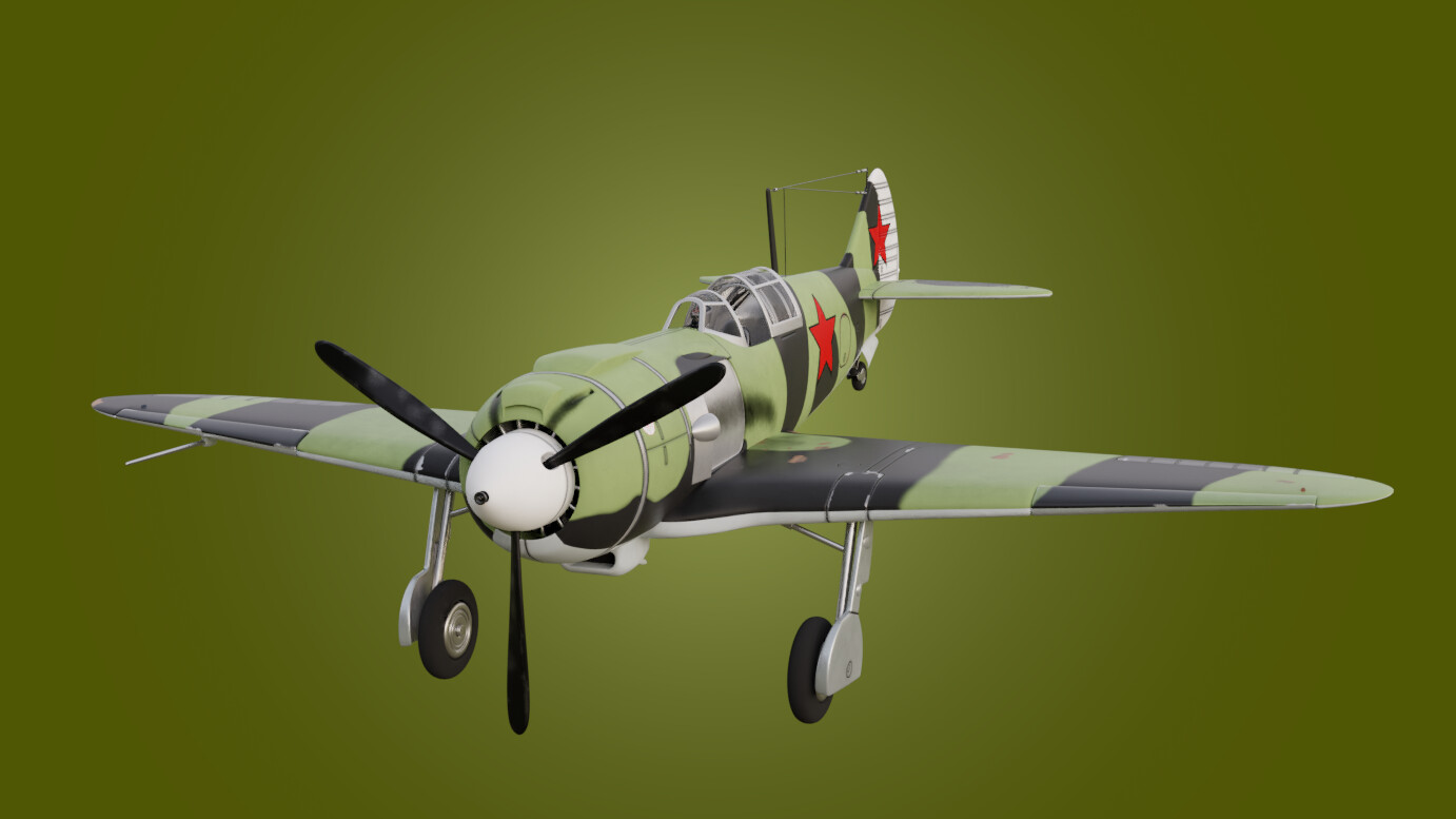 ArtStation - Lavochkin La-5F