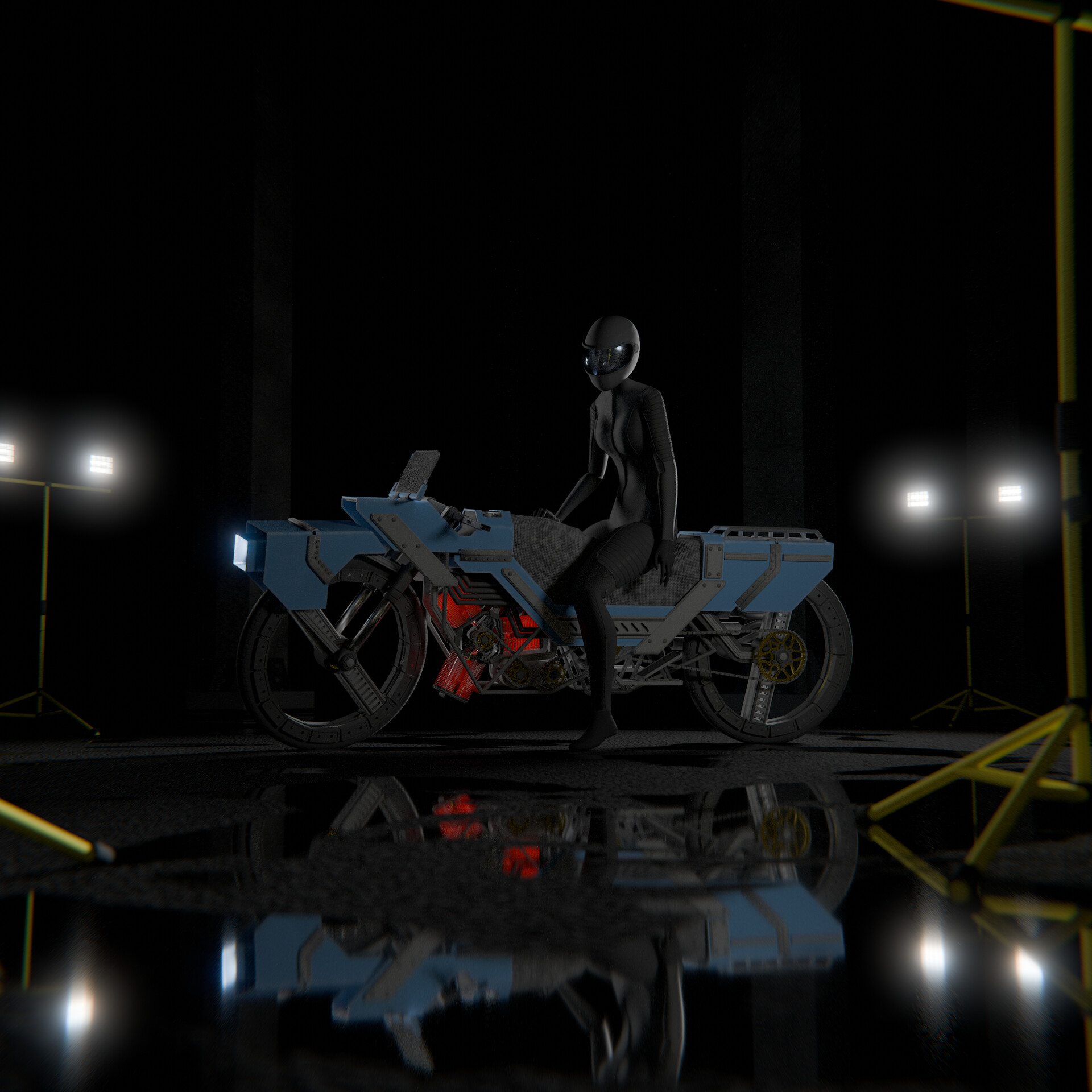 ArtStation - Over-designed Motorcycle
