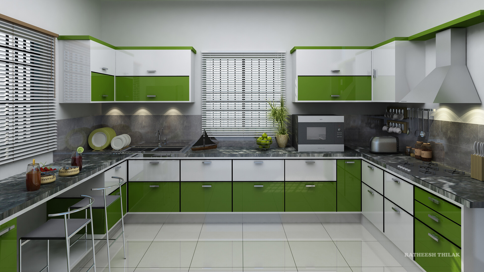 ArtStation - Modular_Kitchen