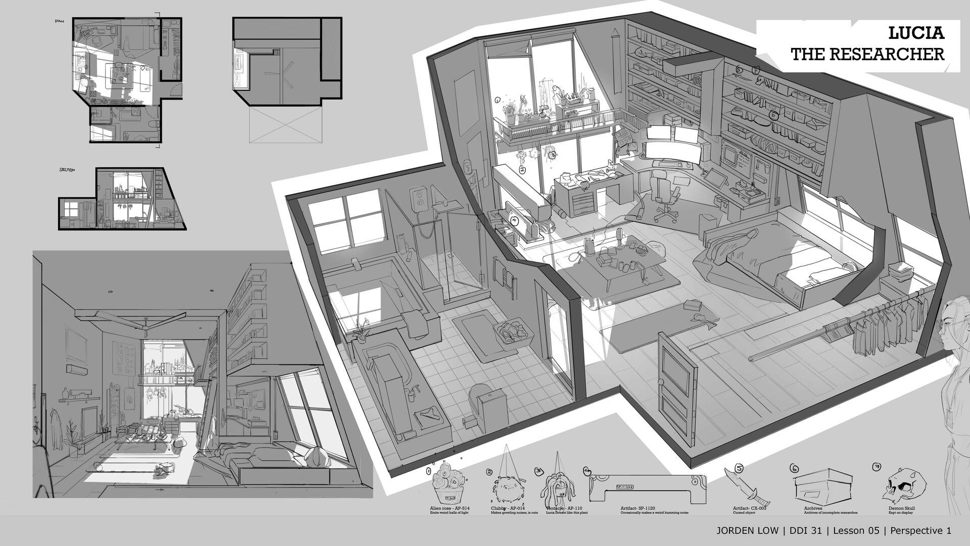 ArtStation - Perspective works 1
