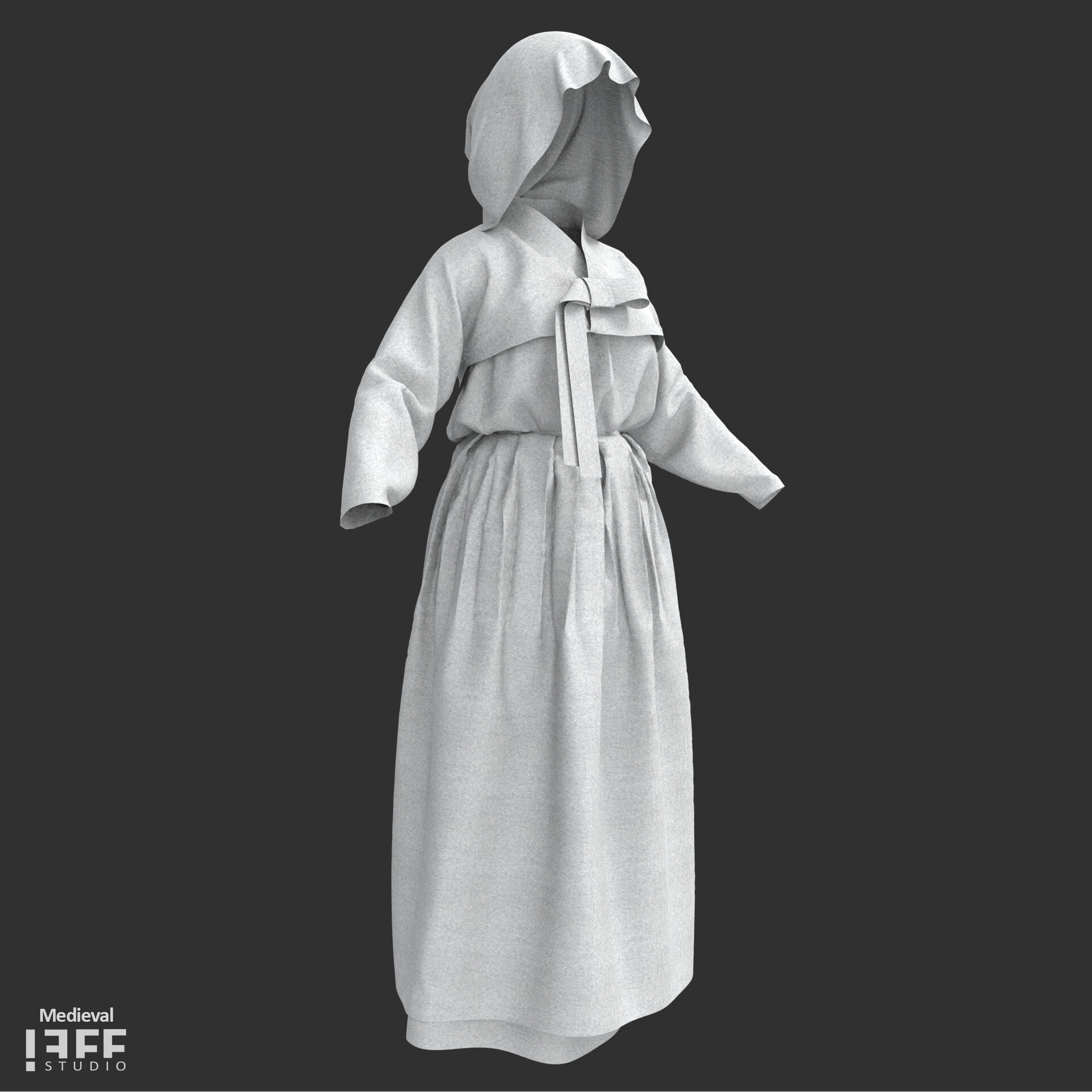 ArtStation - 27 MEDIEVAL AND TRADITIONAL STYLE CLOTHES 3D MODELS