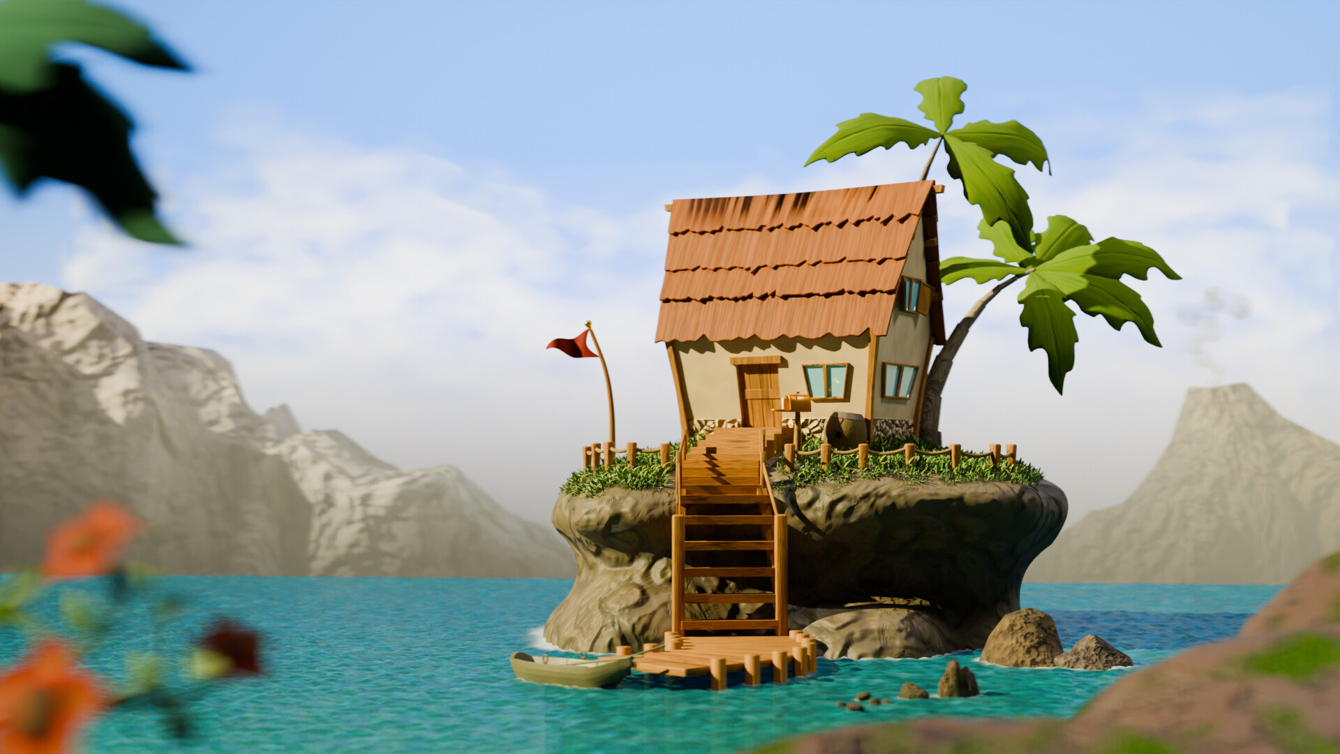 ArtStation - Introvert Island