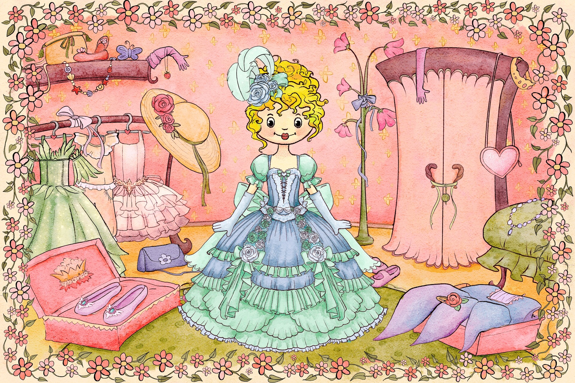 princess lillifee coloring pages