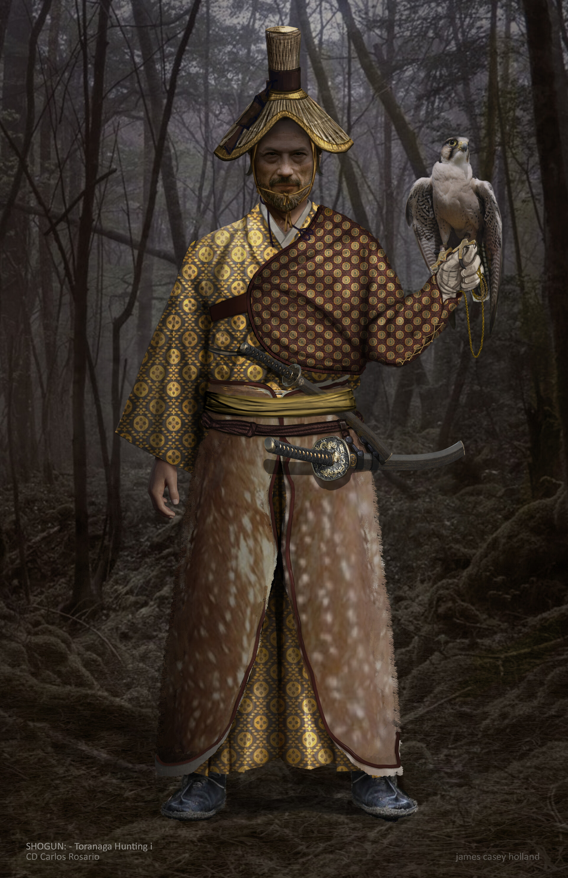 ArtStation - Art for Shogun Series