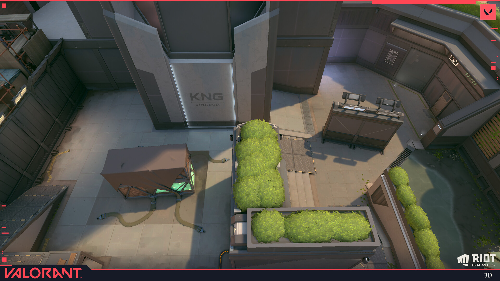 Kudos Productions - Valorant Team Deathmatch Map - District