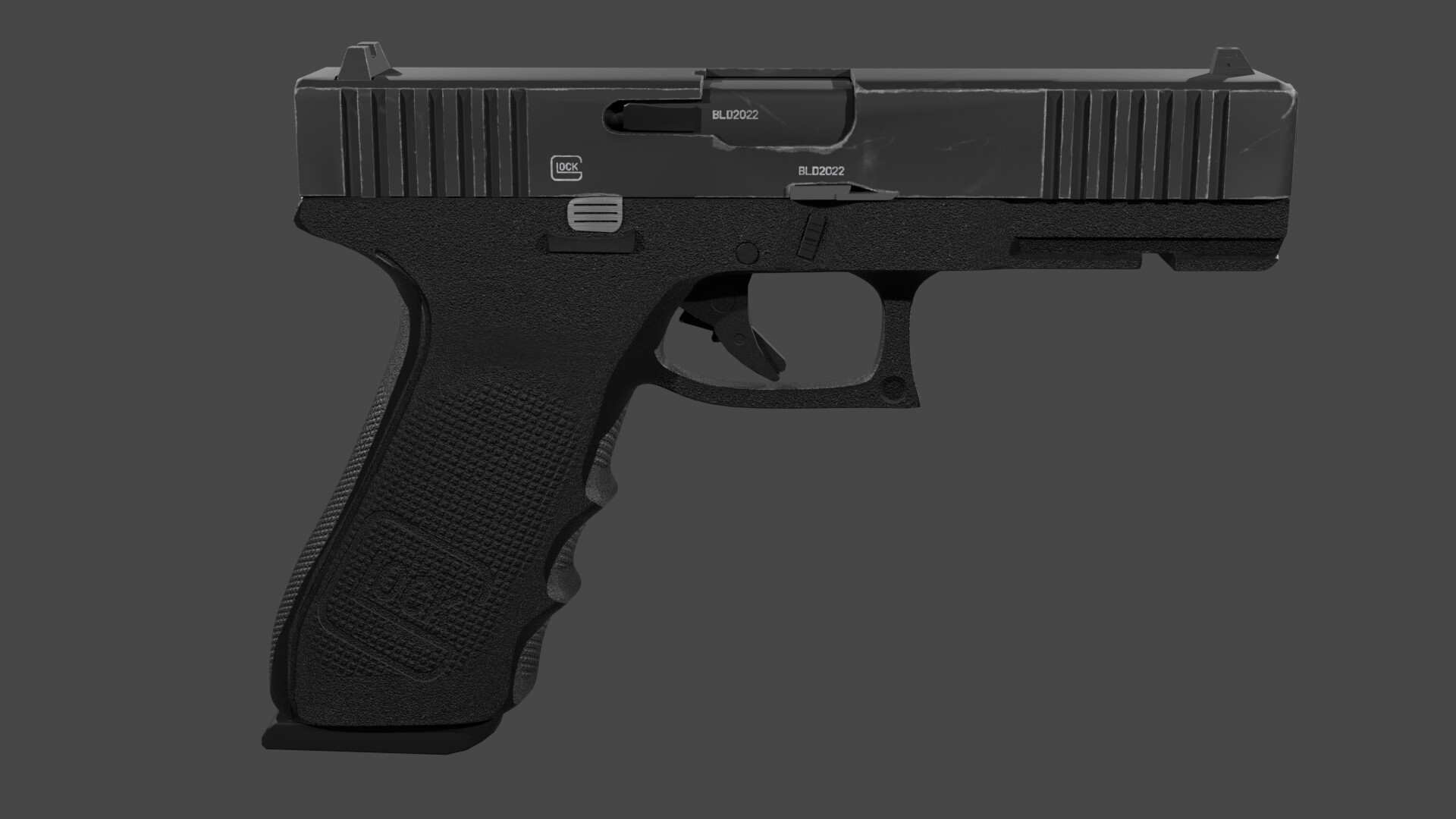 ArtStation - Glock Gun Texture Painting
