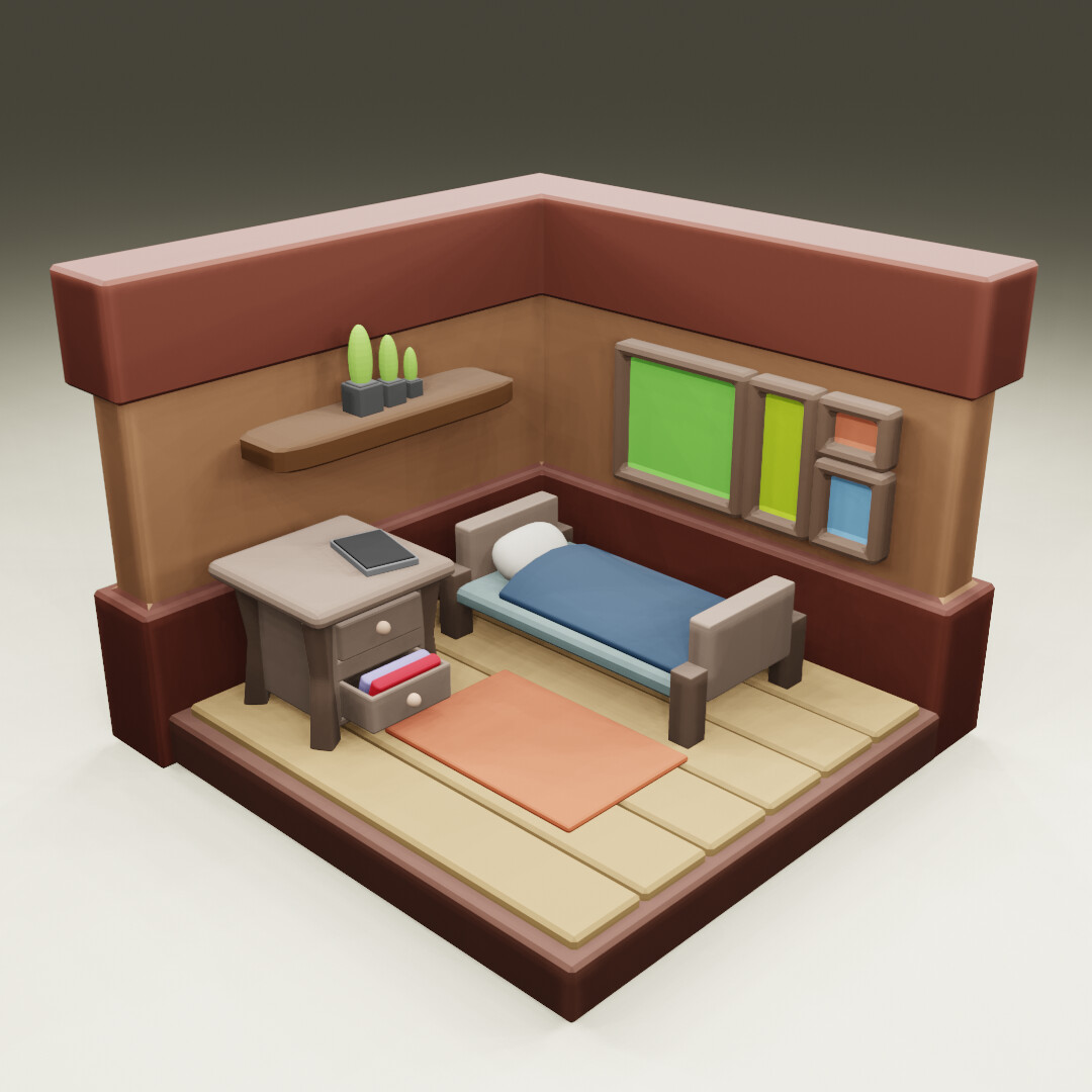 ArtStation - Small room