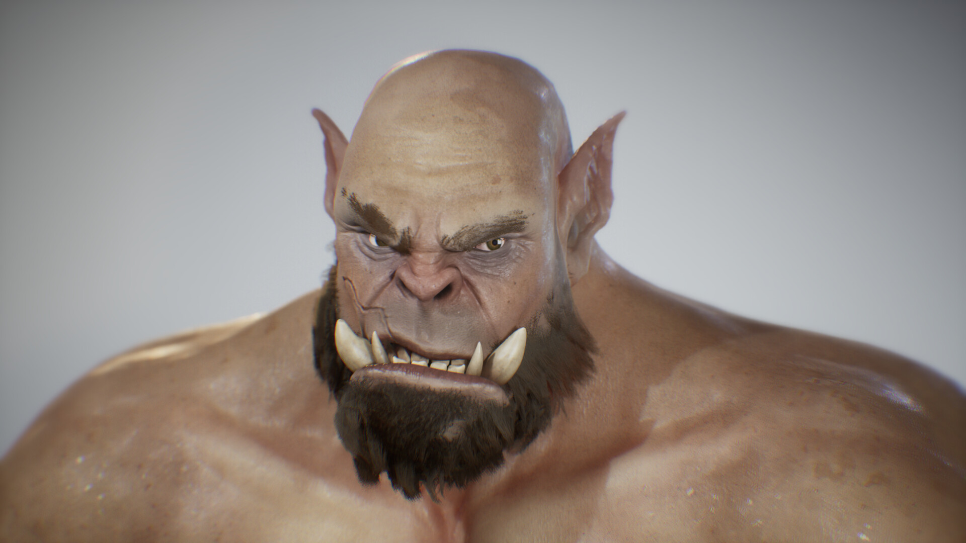 ArtStation - Orc practice