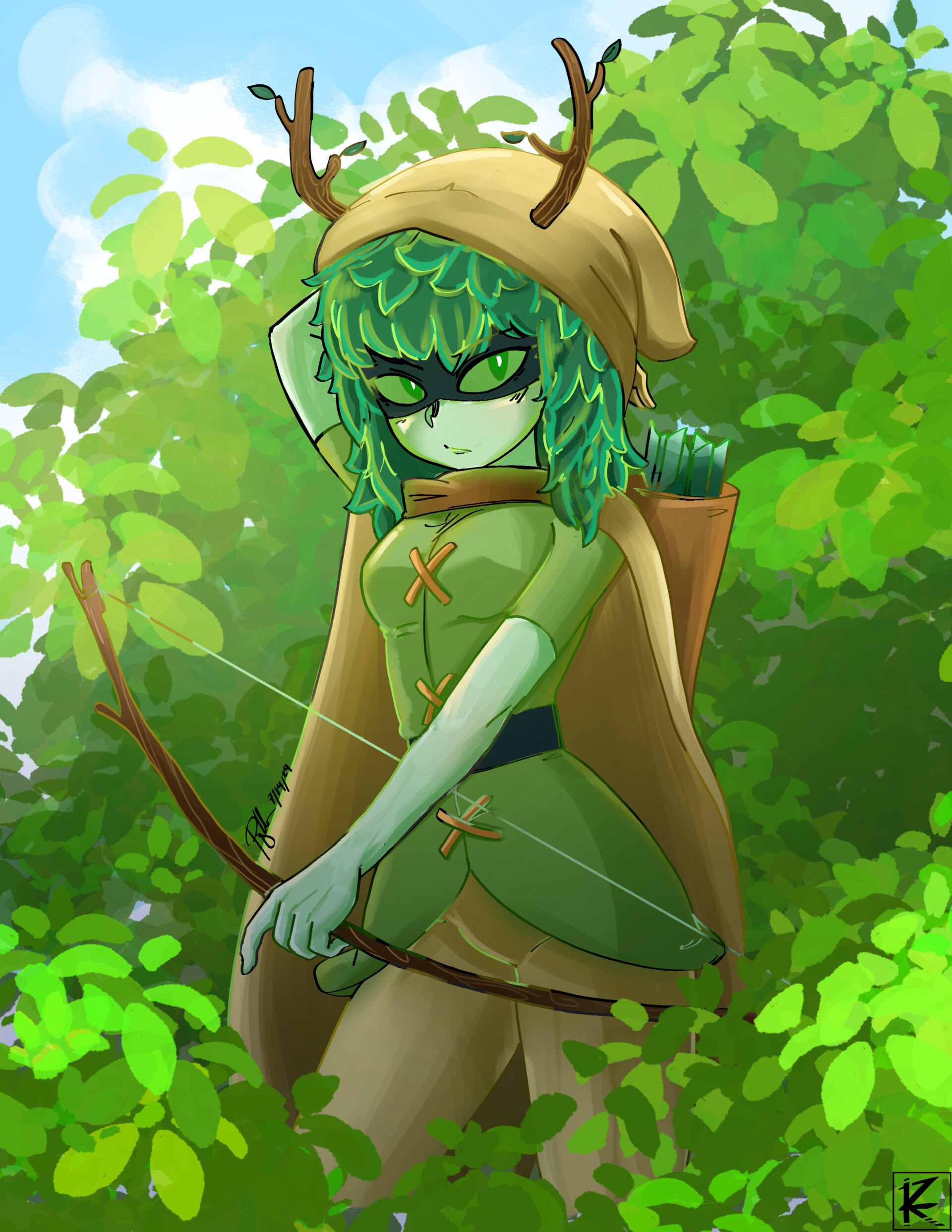 huntress wizard