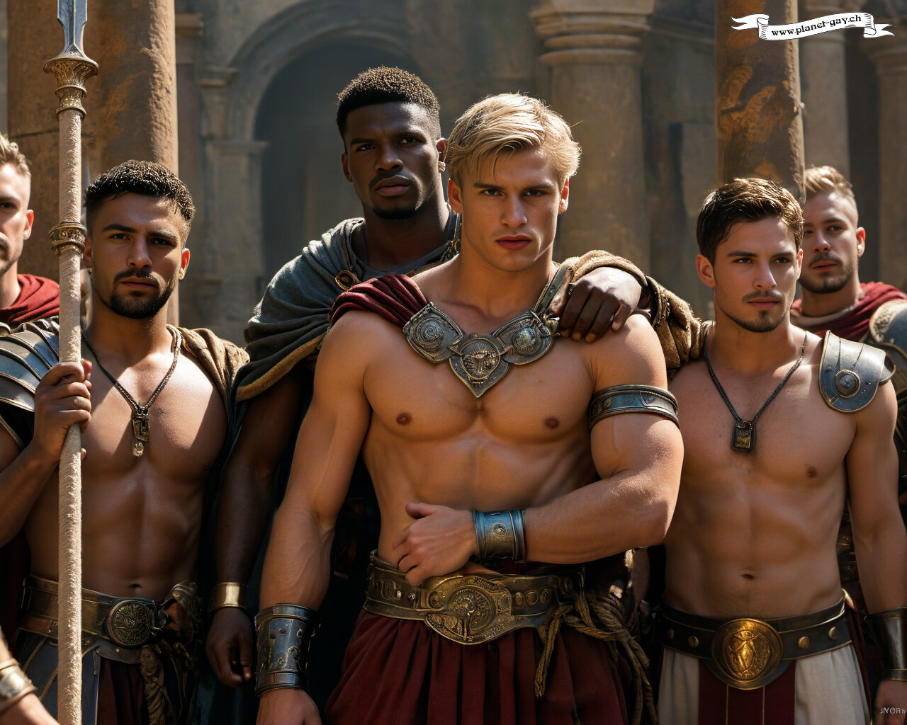 ArtStation - The Deep Bonds and Rebellion of Gladiators in Ancient Rome