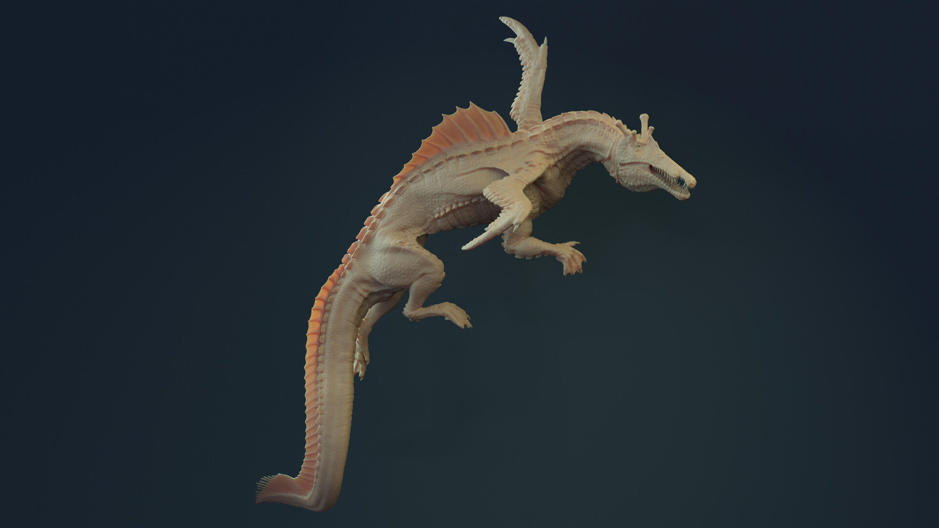 ArtStation - Water Dragon Anatomy Study