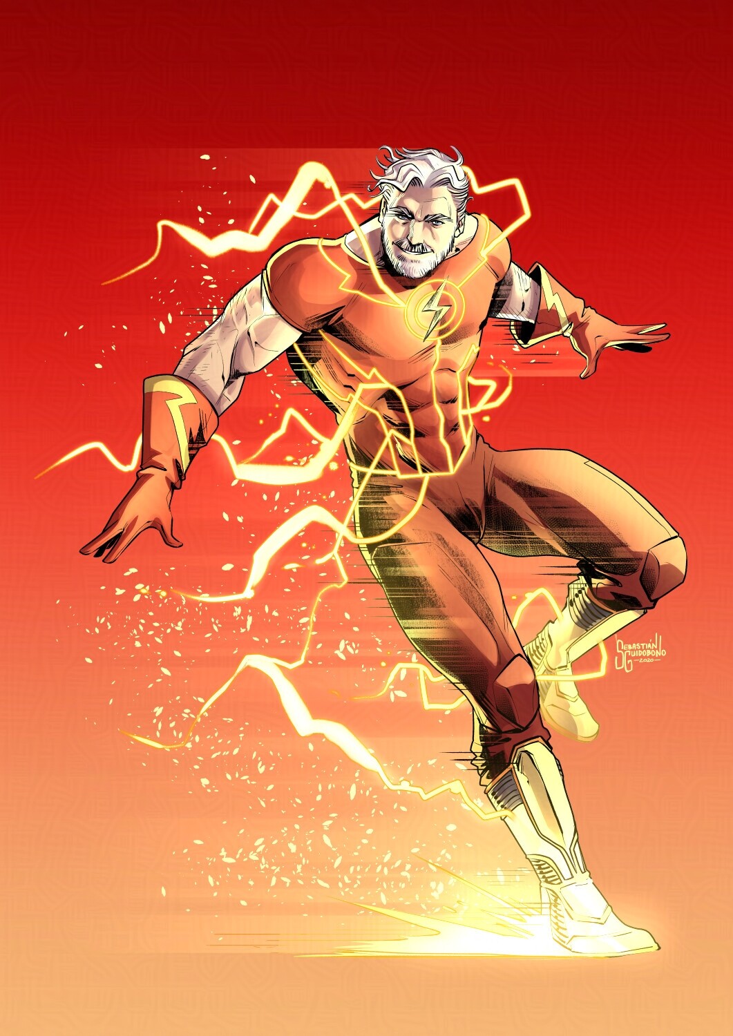 ArtStation - Future Flash Year One| DC Comic