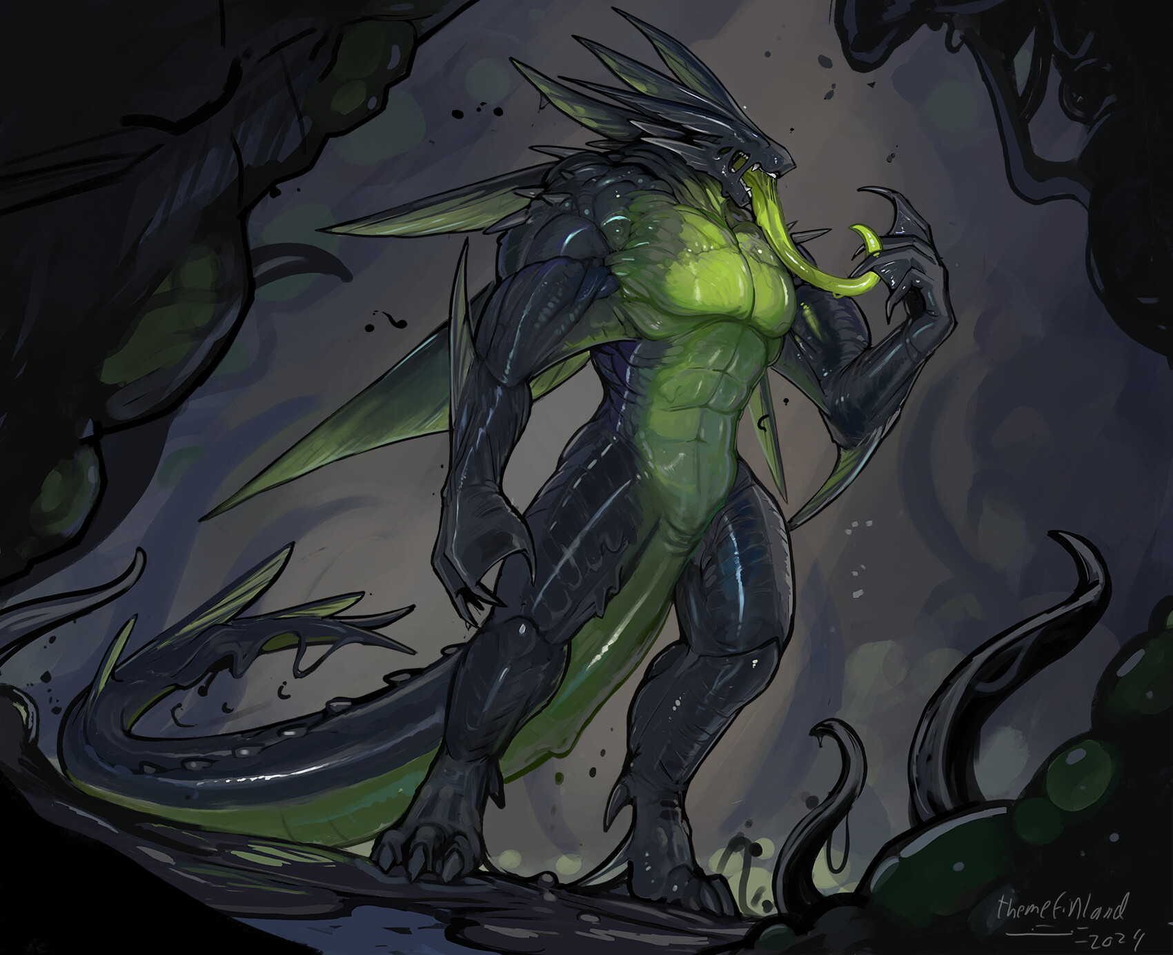 ArtStation - Swarm invader