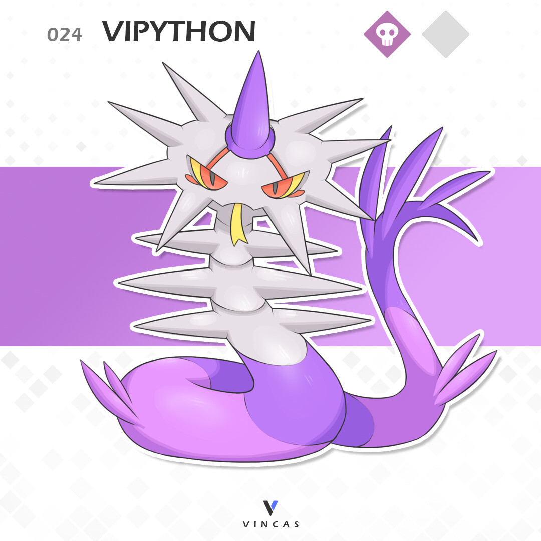 ArtStation - Fakemon 024 - VIPYTHON