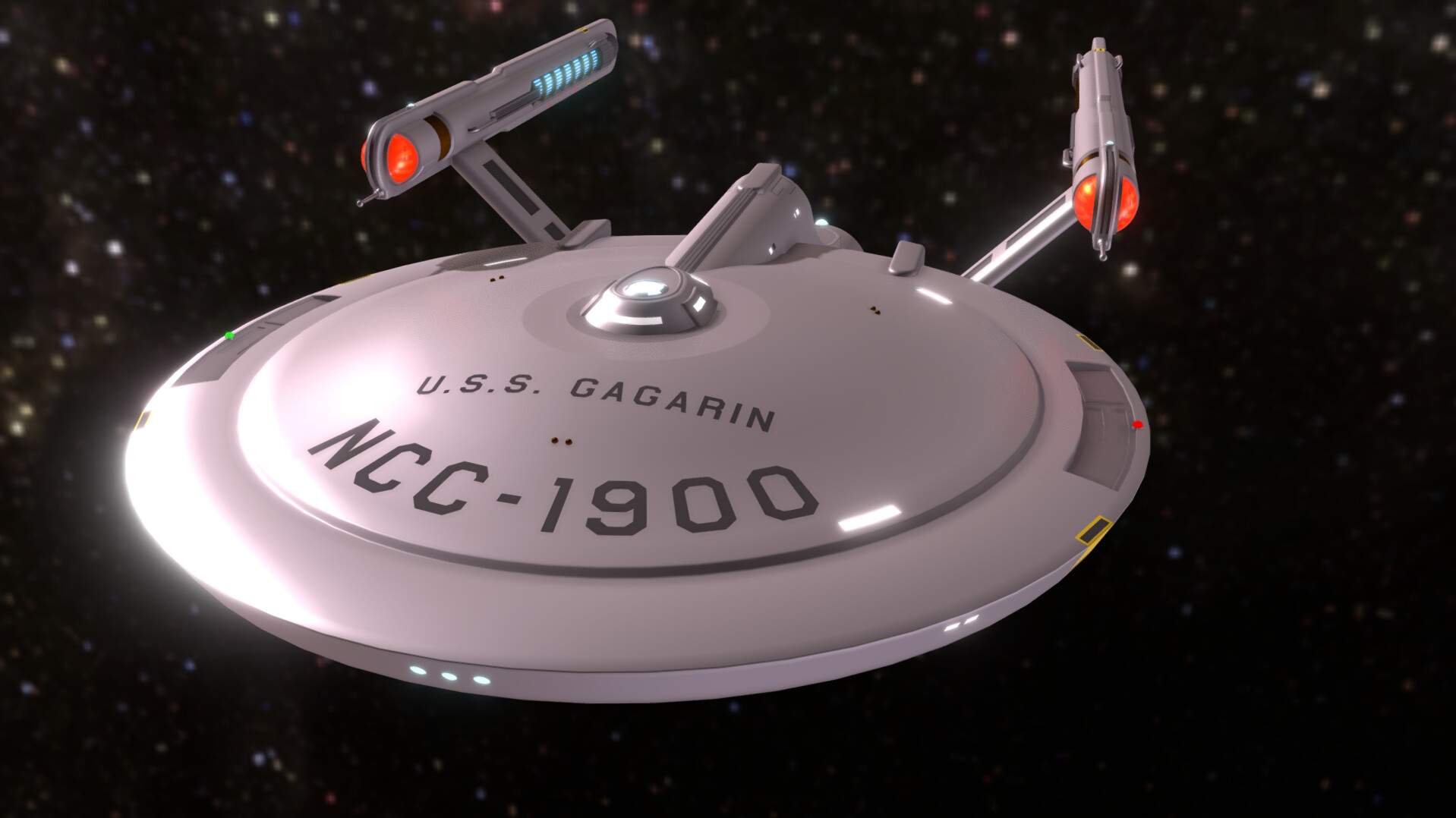 Evan G - Star Trek - Gagarin Class Starship
