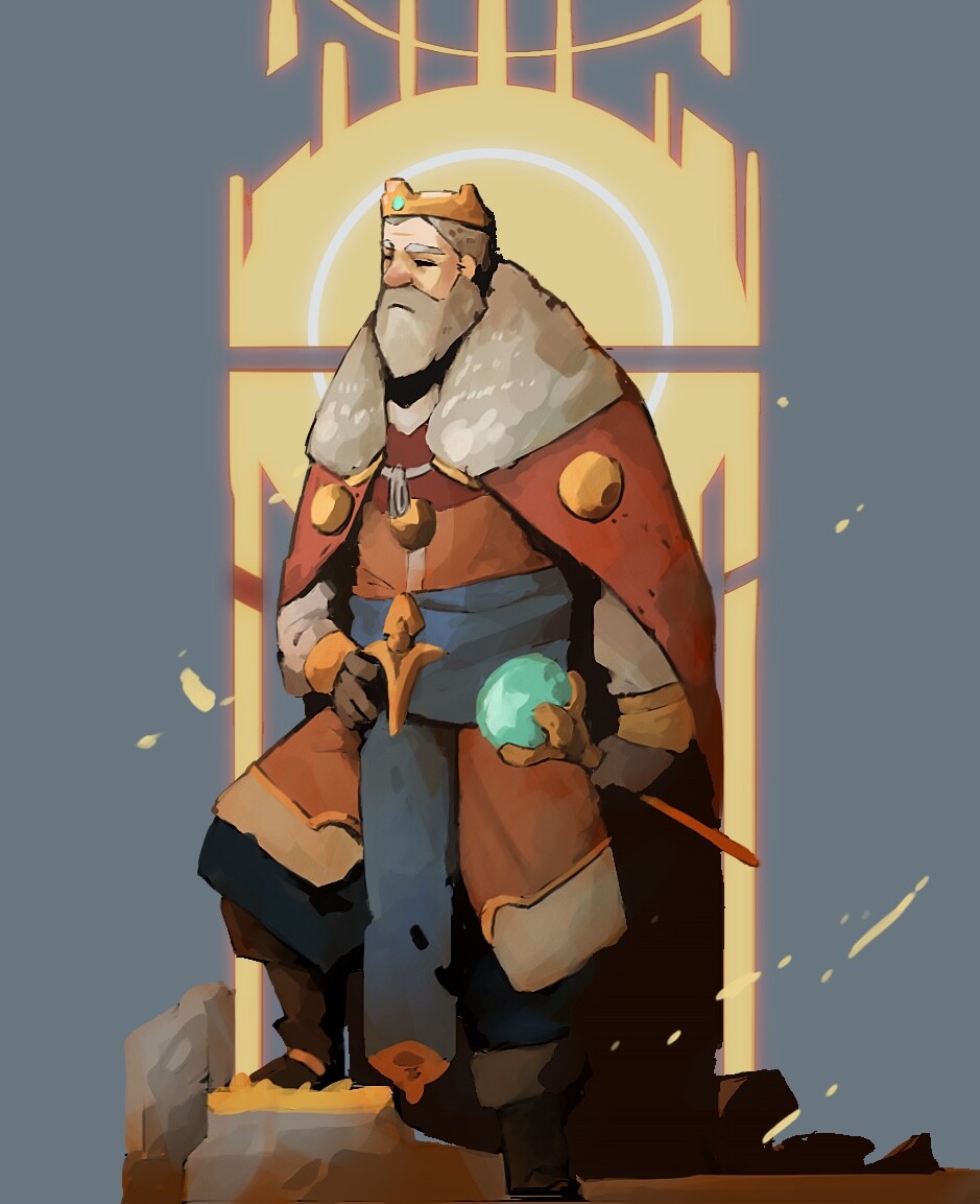 ArtStation - Mechanical dungeon-king