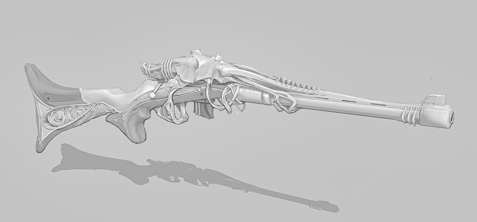 Kobe D. Bekoe - Art Nouveau Guns - Prop Design