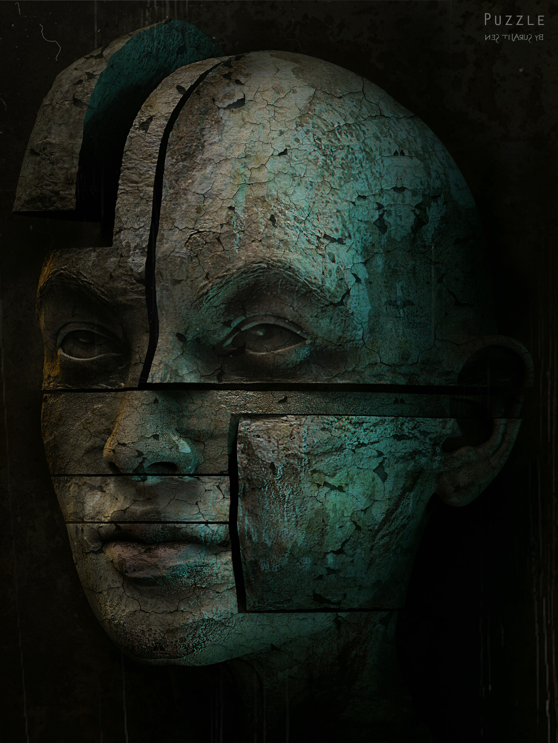 ArtStation - Puzzle!-Digital Sculpture by Surajit Sen