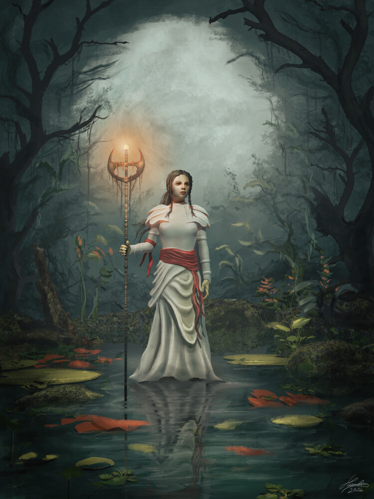 ArtStation - White LAdy