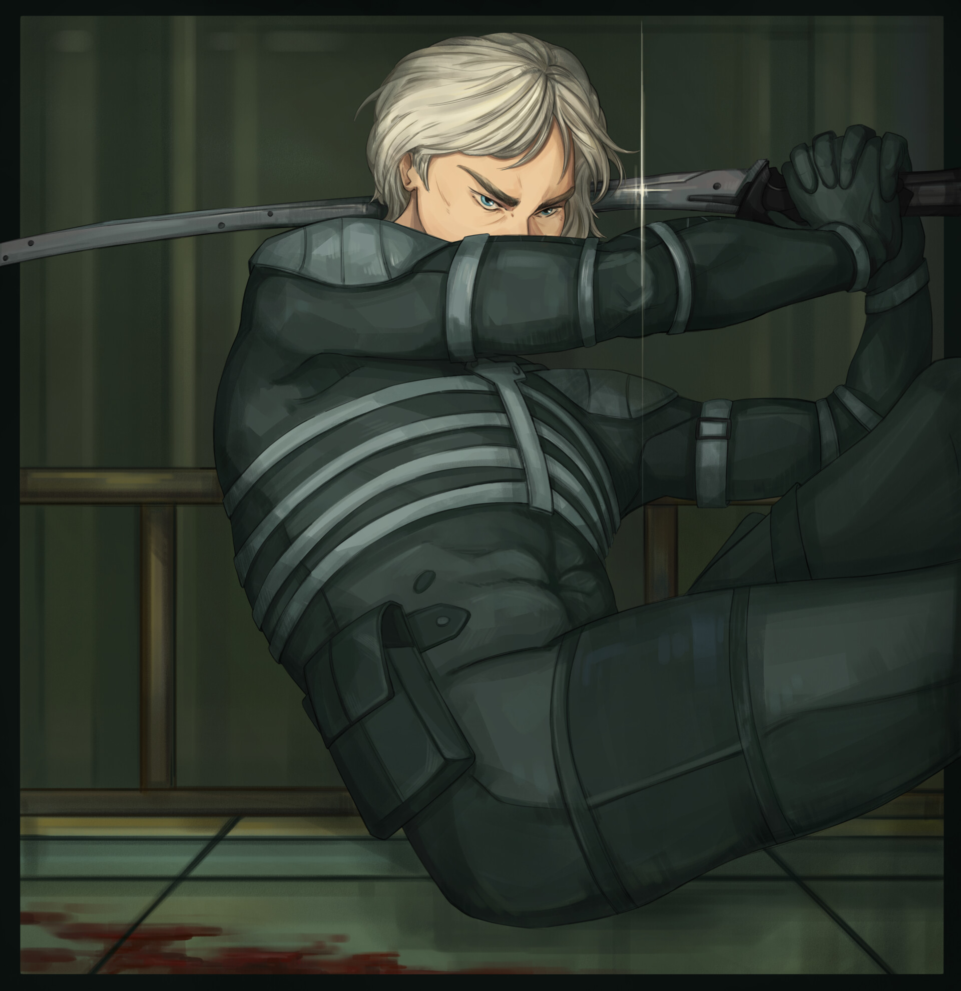 ArtStation - Raiden - Metal Gear Solid 2