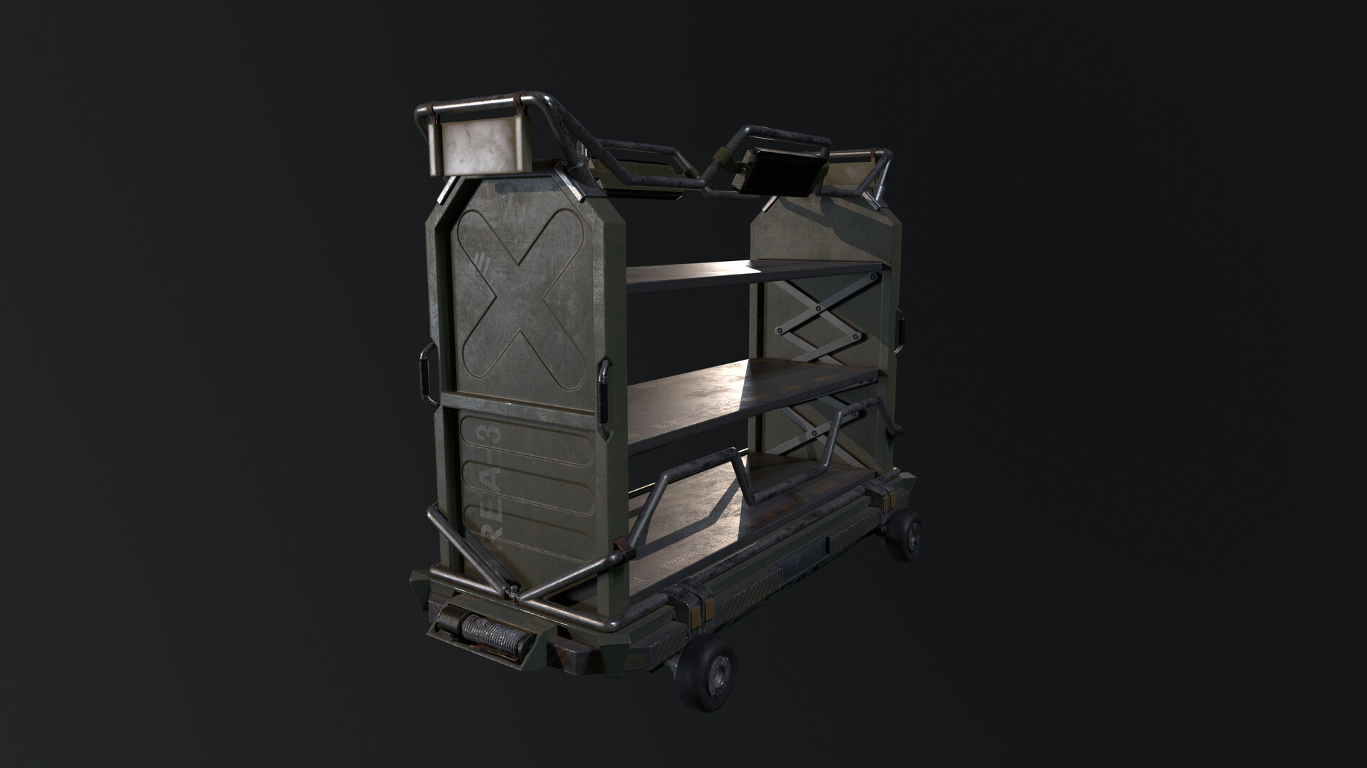 ArtStation - Sci-fi trolley