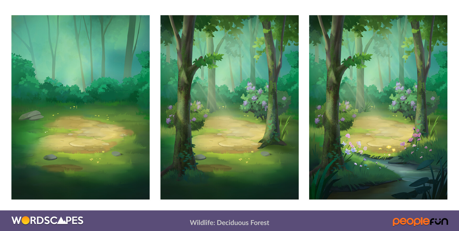 ArtStation - Wordscapes Wildlife Backgrounds