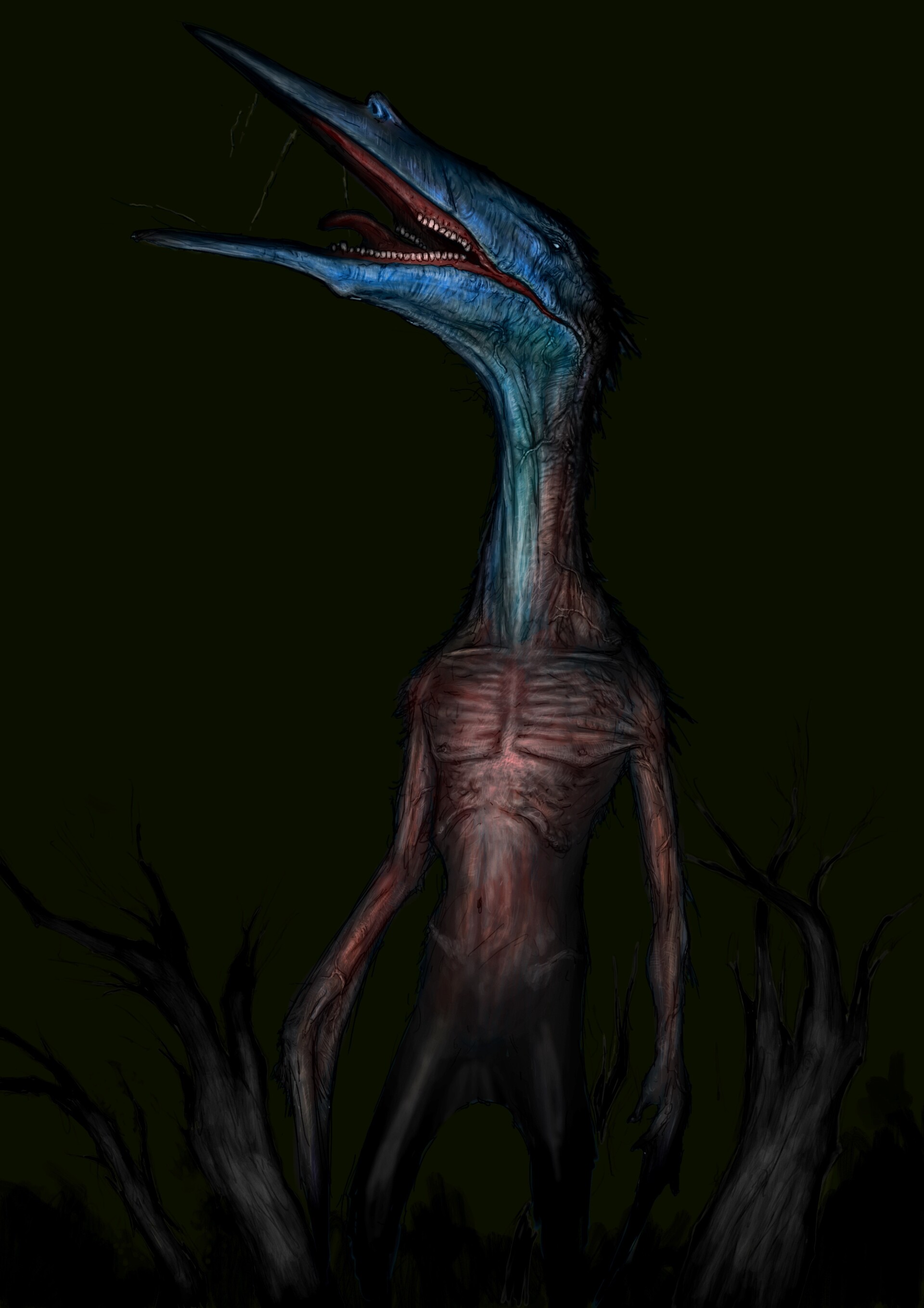ArtStation - Quetzalcoatlus humanoid