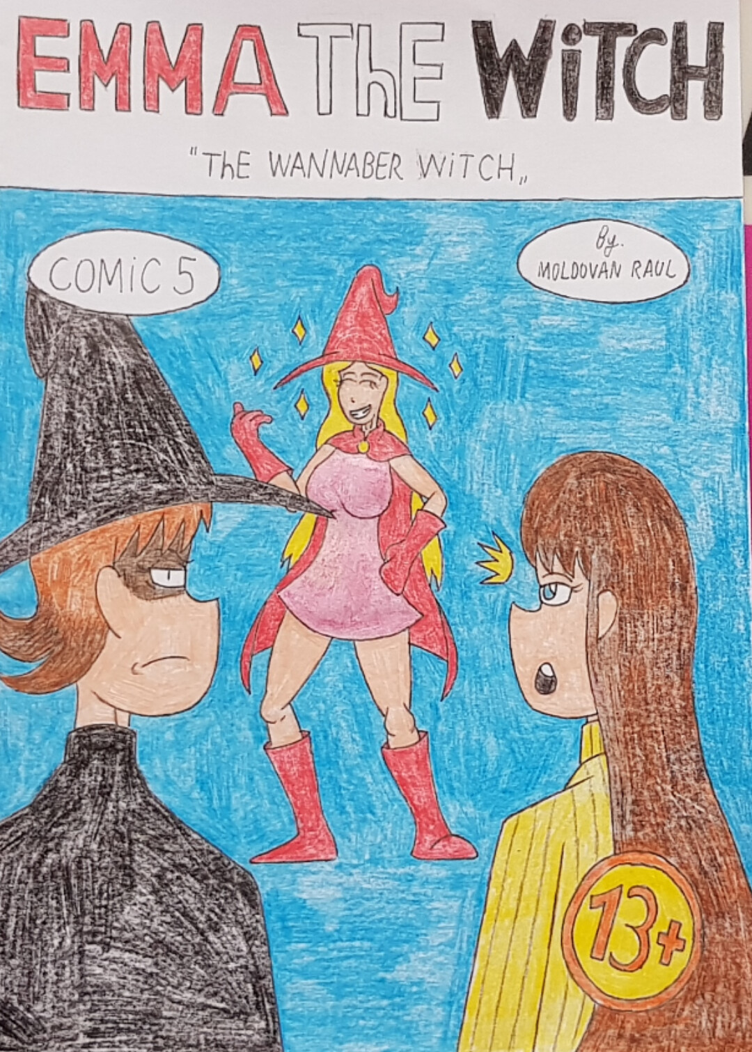 ArtStation - Emma The Witch - The Wannabe Witch (Comic 5)