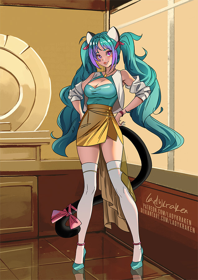 ArtStation - [1 of 6] Katherine Dragon TF - Commissions OPEN