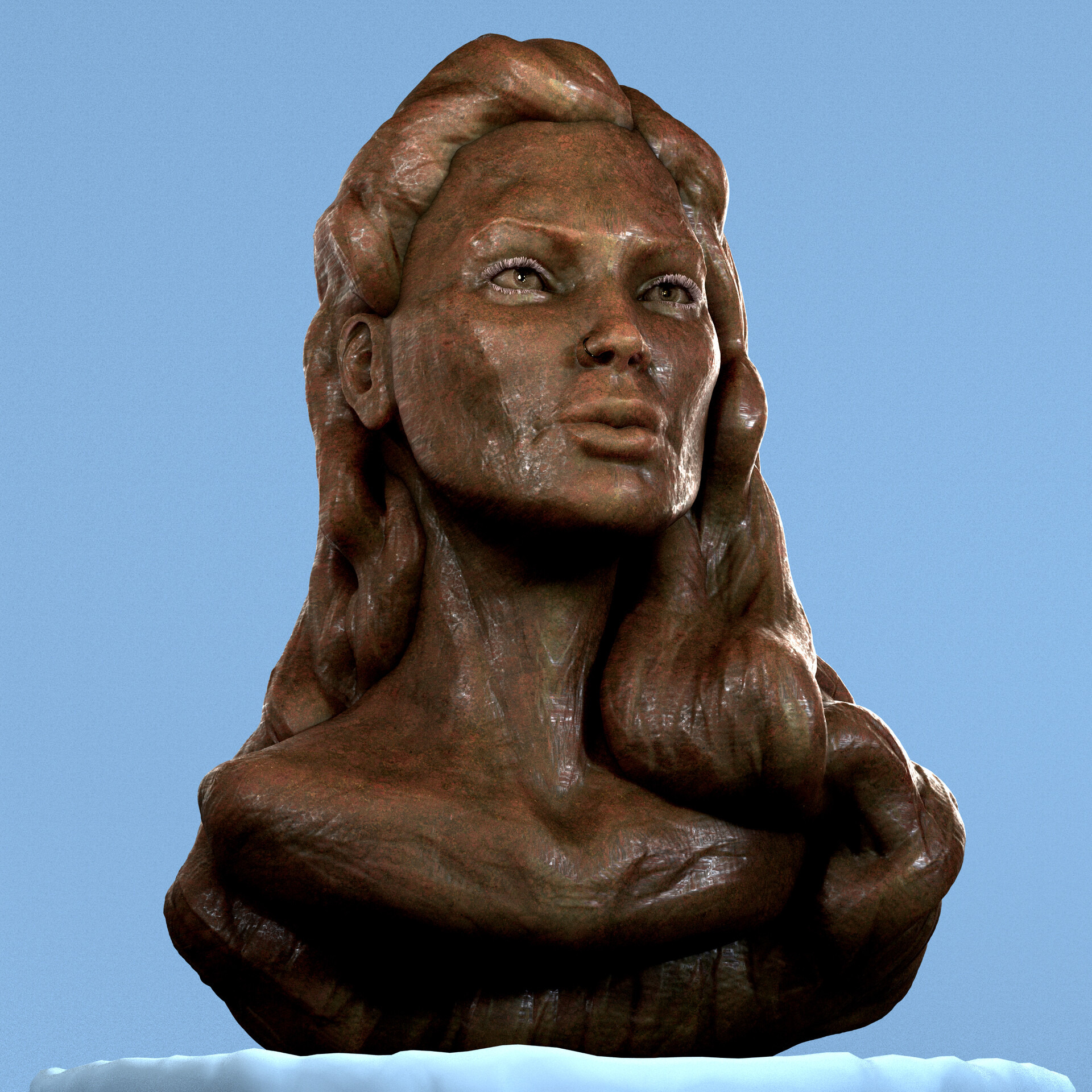 ArtStation - Head anatomy study