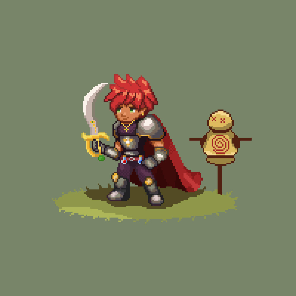 ArtStation - Concept art/Pixel Art Character Animation