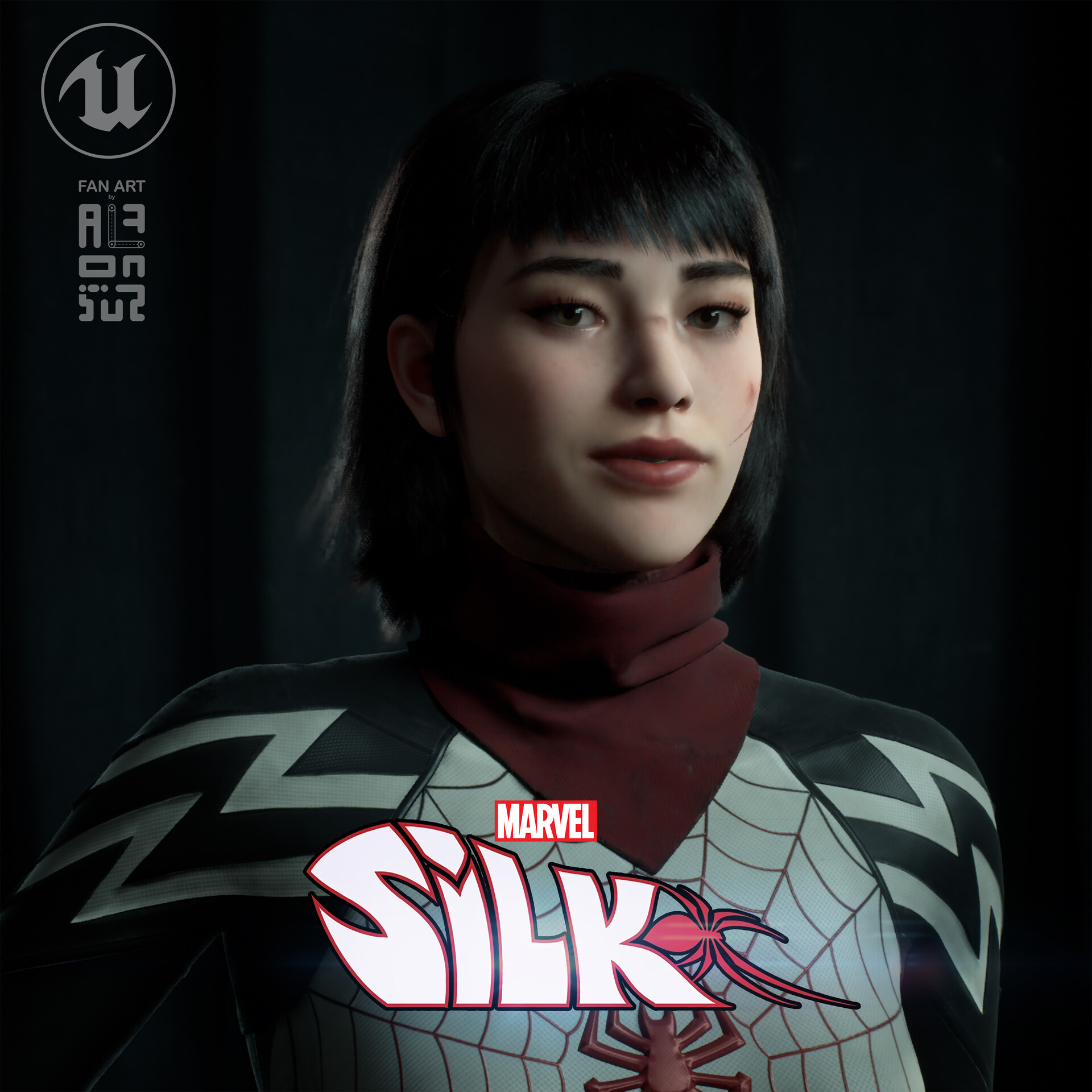 ArtStation - Silk - Cindy Moon in Unreal Engine