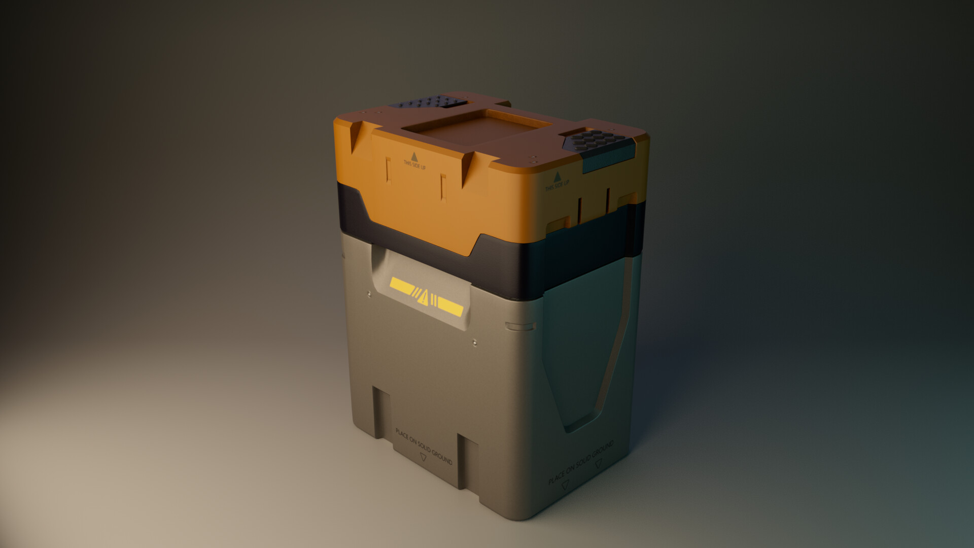 ArtStation - Sci-fi Crate