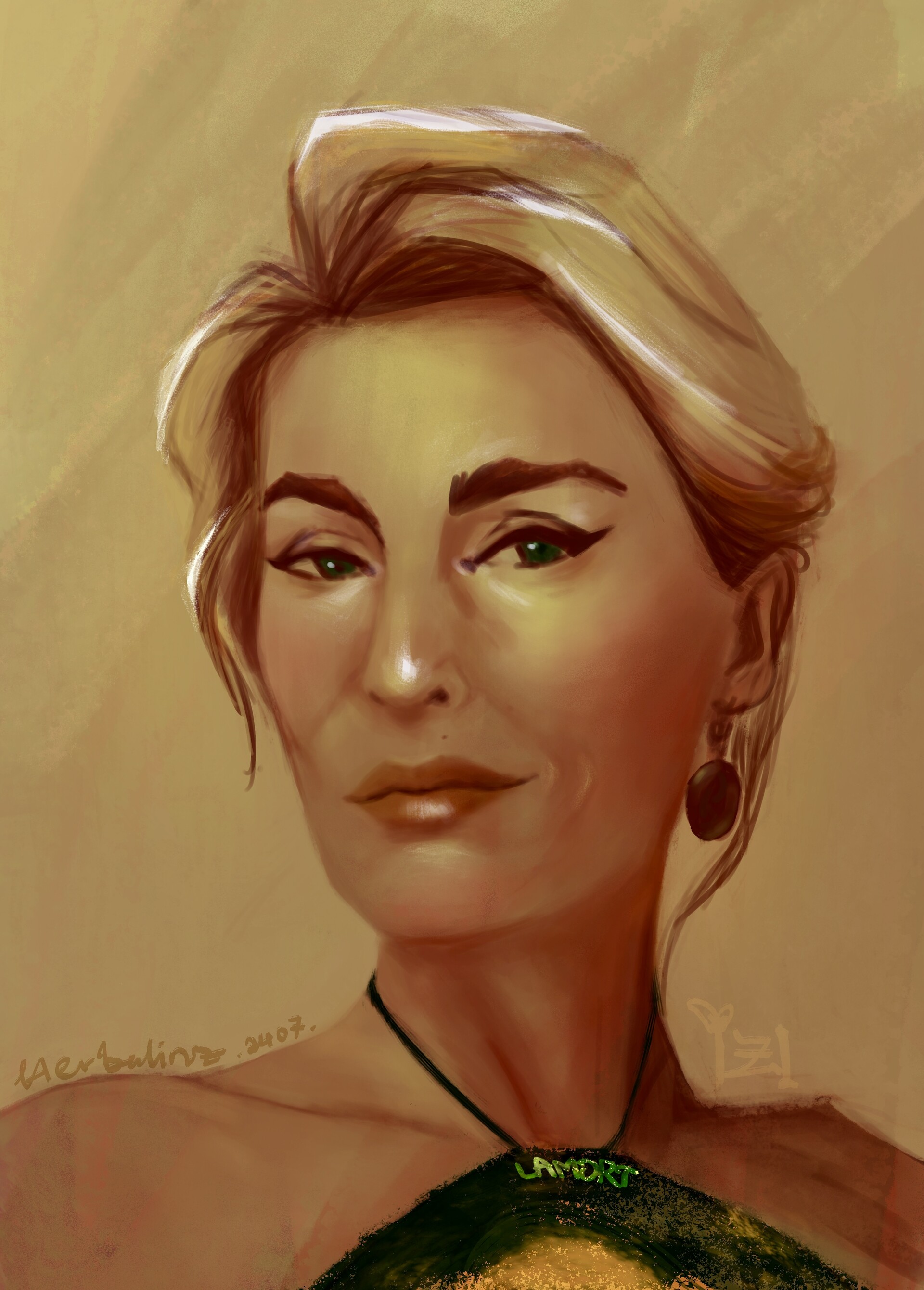 ArtStation - Speedpaint Portrait 0724
