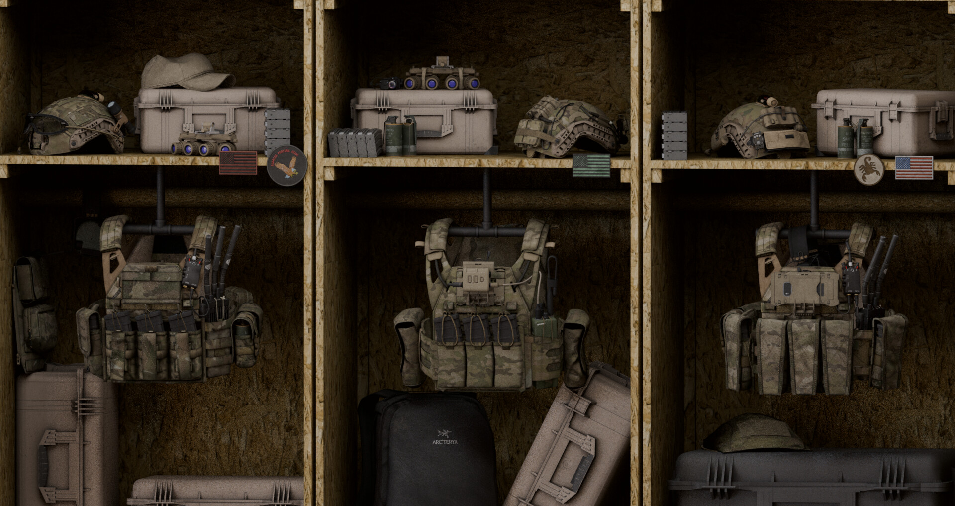 ArtStation - Gear Room