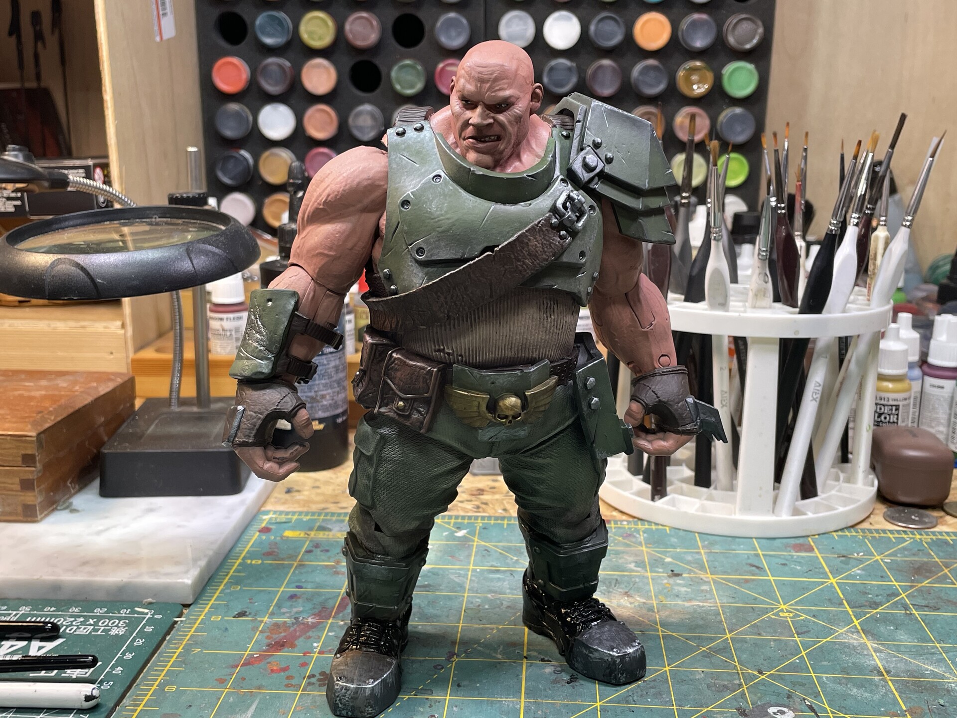 ArtStation - Fully custom painted ogryn