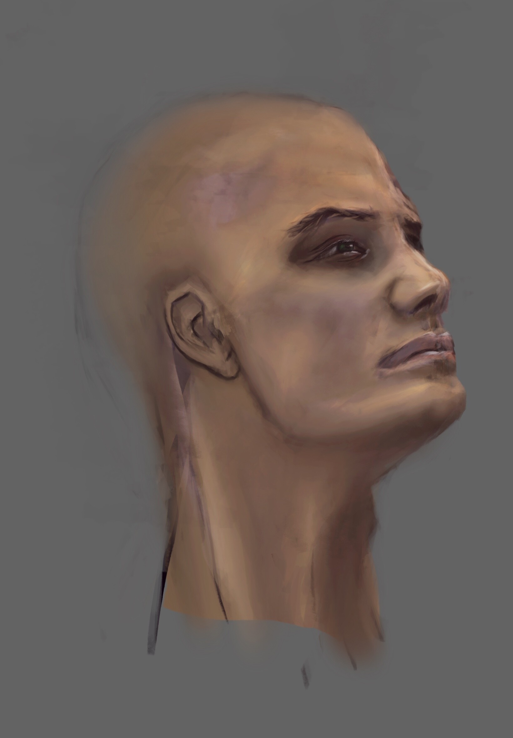 ArtStation - Random male face in a Procreate
