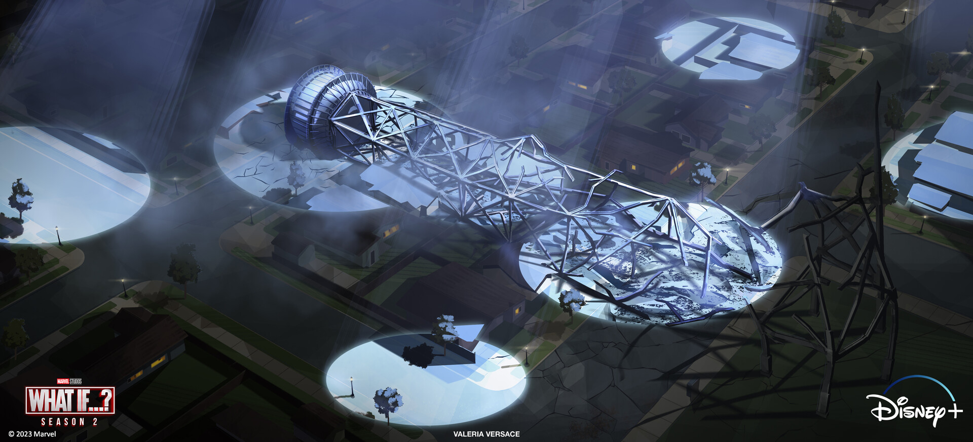 ArtStation - Marvel's What If...? - Background Paint