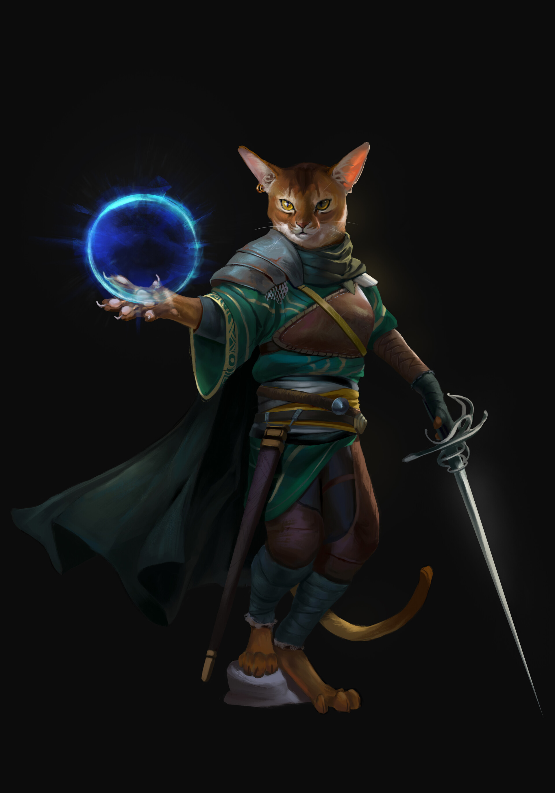ArtStation - Catacylsm Cats Abyssinian
