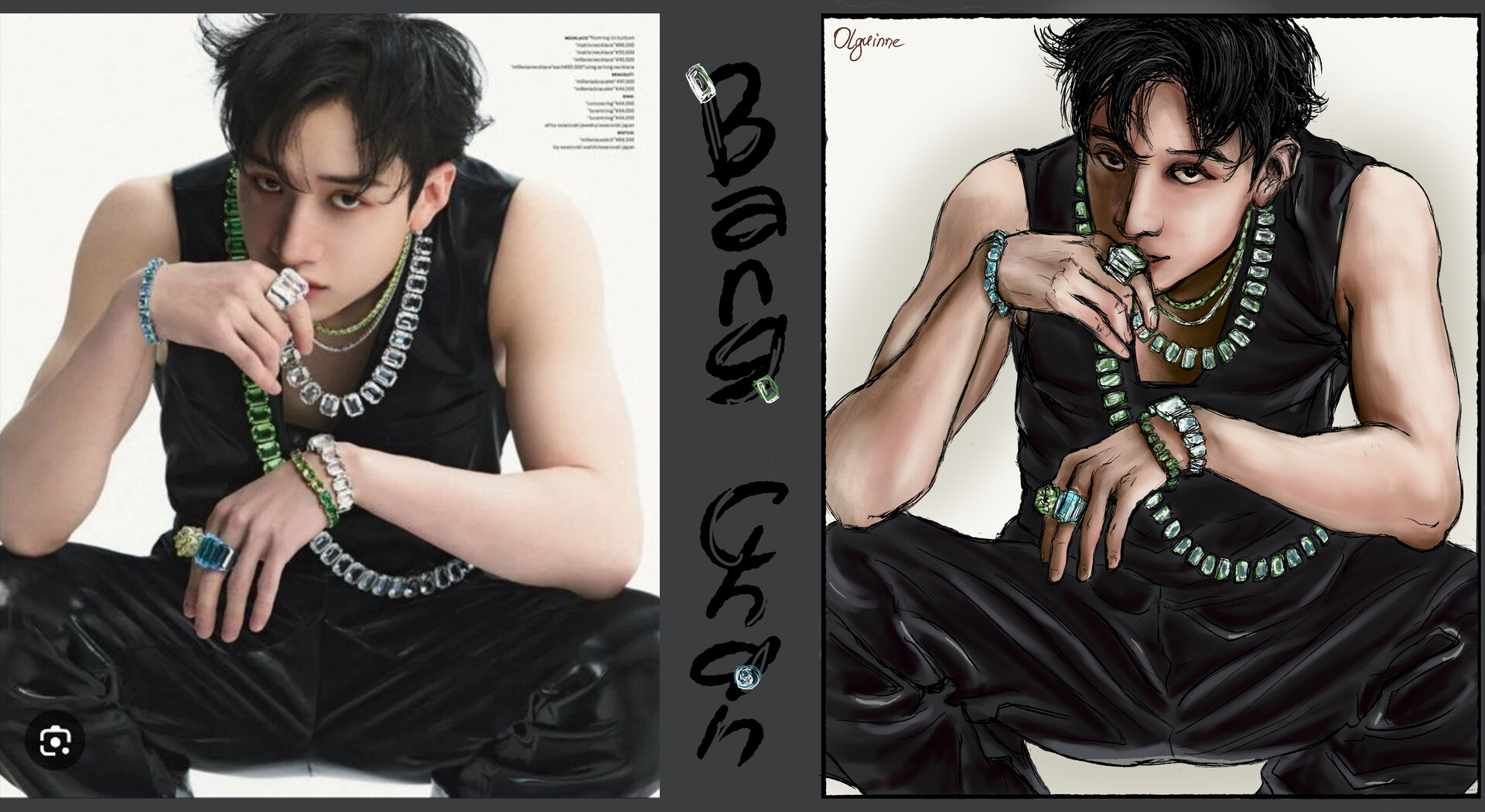 ArtStation - Bang Chan & Gems