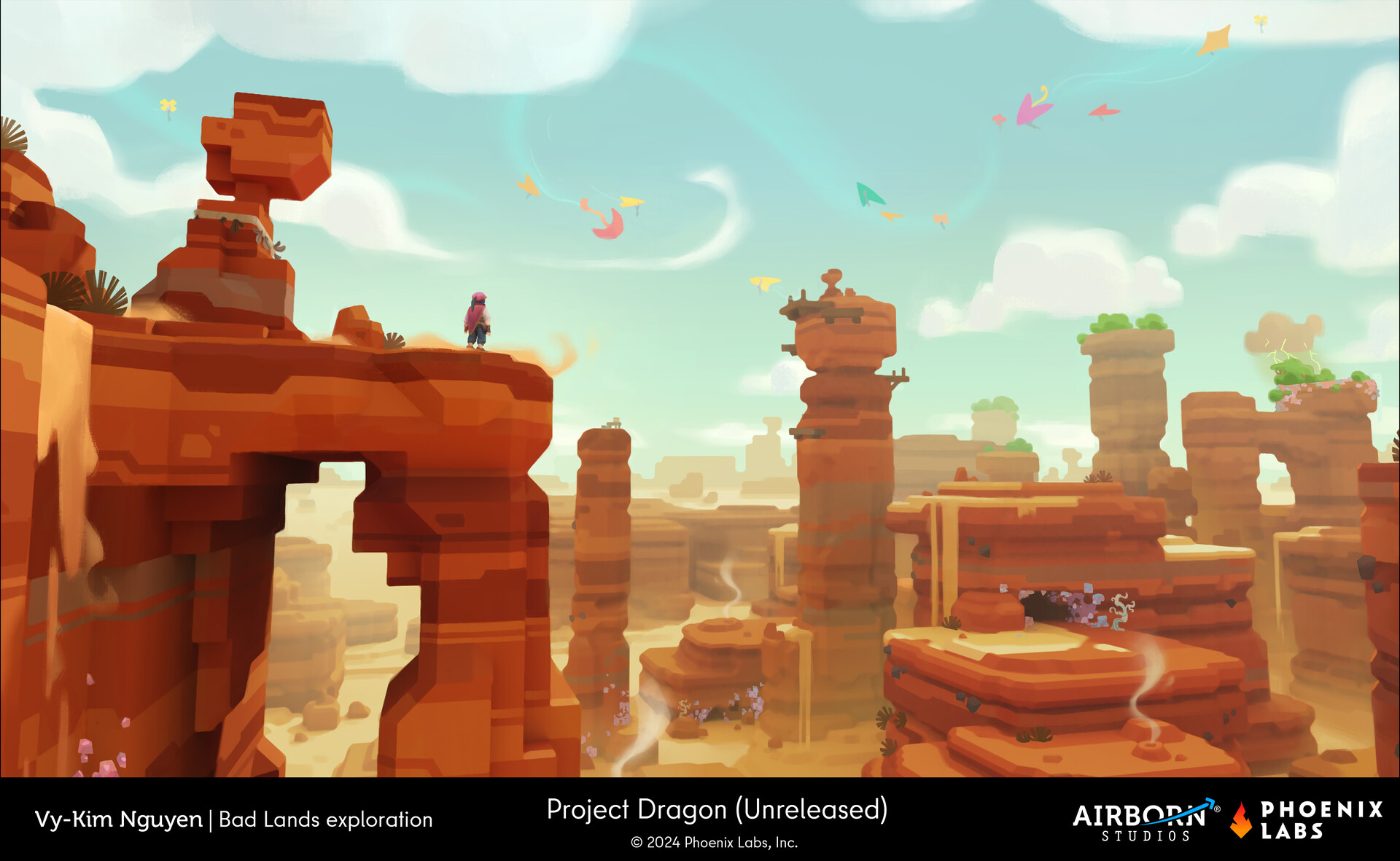 Airborn Studios - Project Dragon - Badlands Canyons Biome