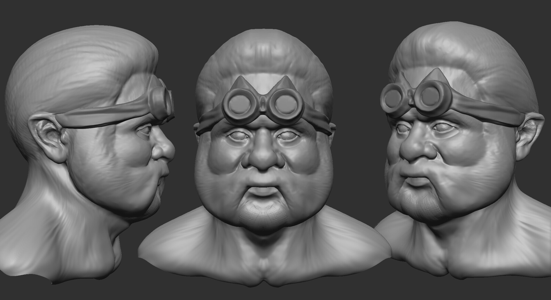 ArtStation - Dwarf bust