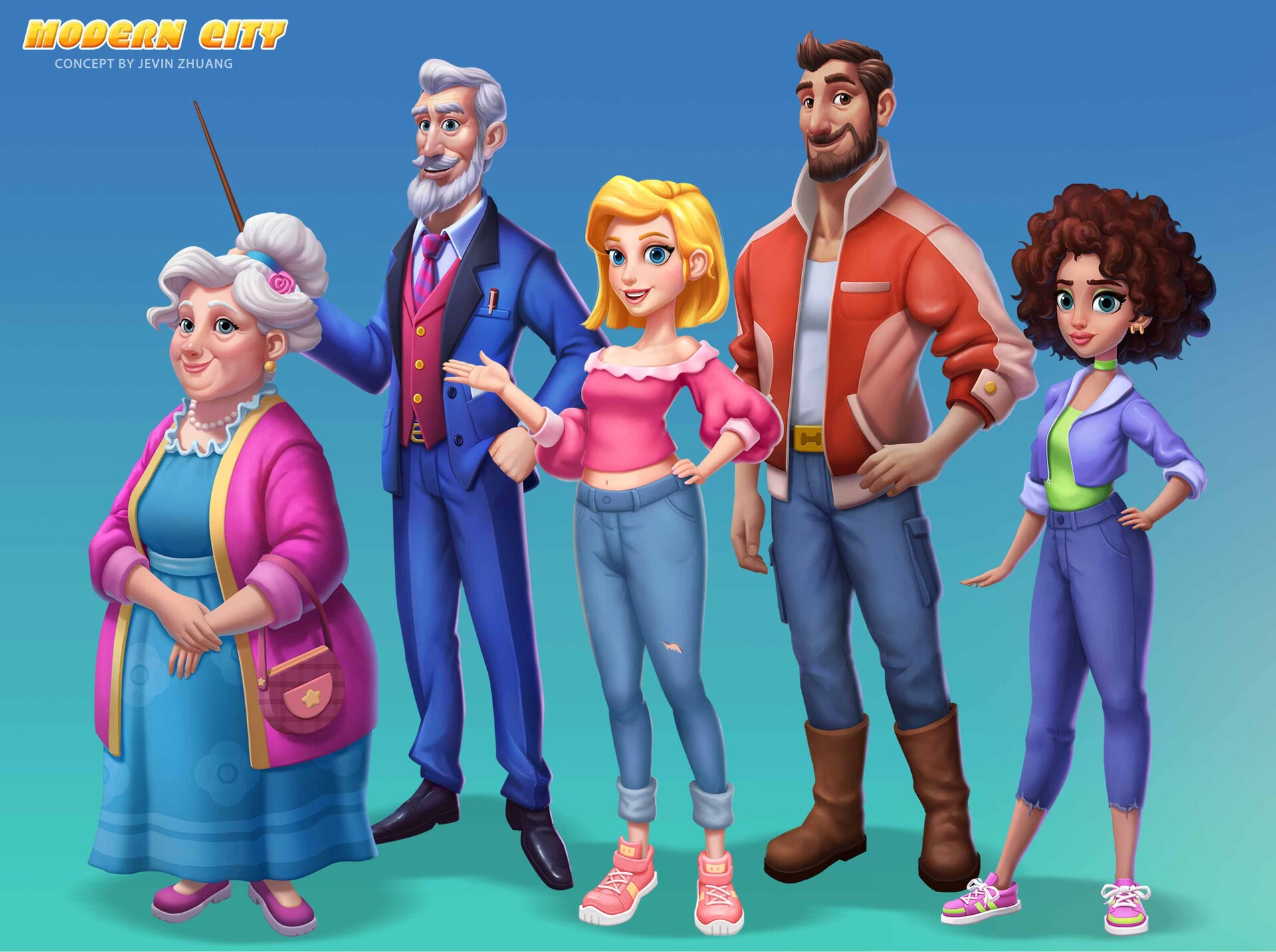 ArtStation - Kelly Family