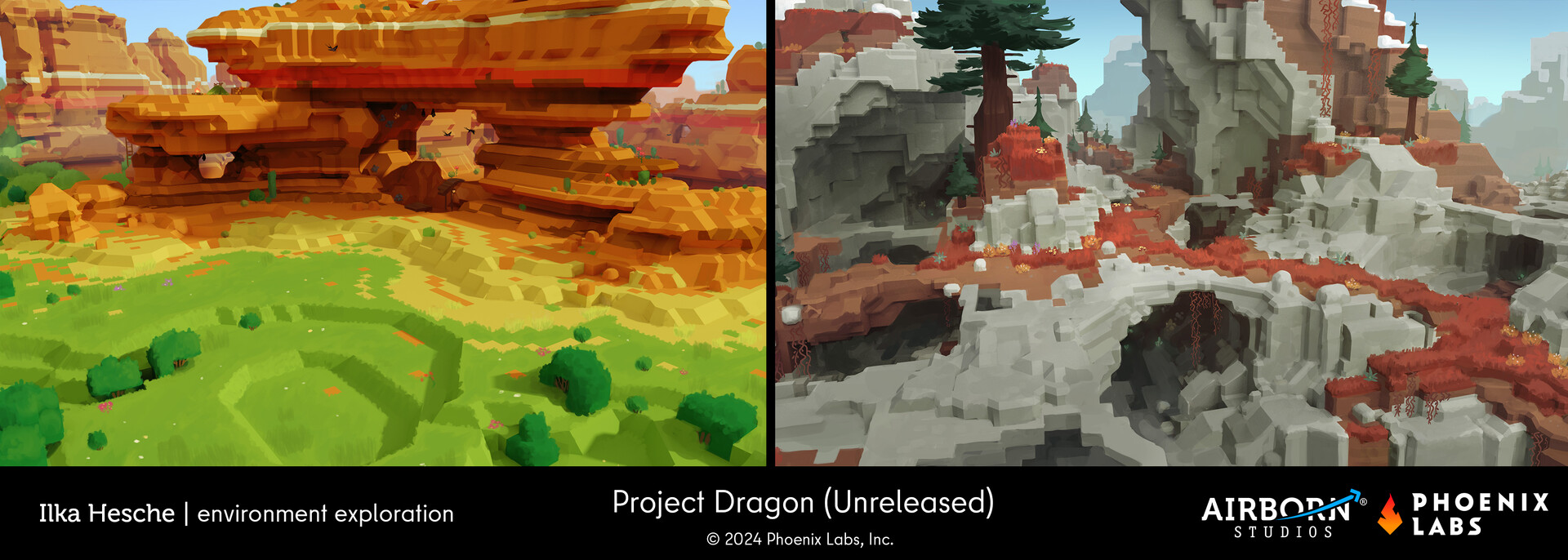 Airborn Studios - Project Dragon - Landscape Explorations