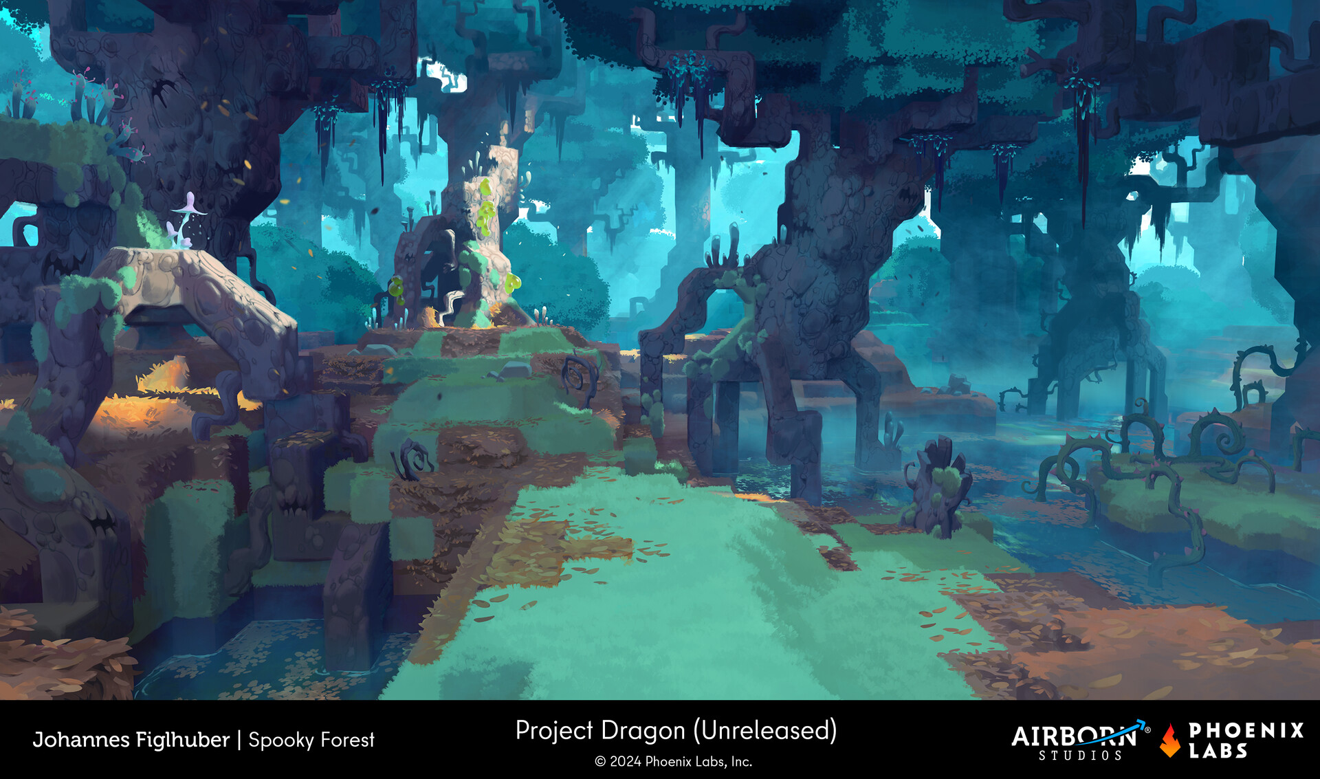Airborn Studios - Project Dragon - Spooky Forest Biome